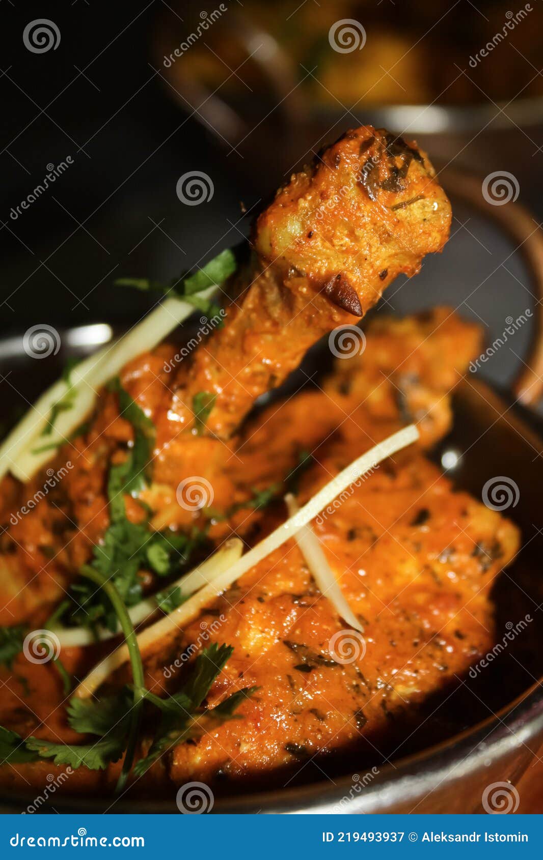 The Food Cooked at Restaurant. Stock Image - Image of plate, boiled ...