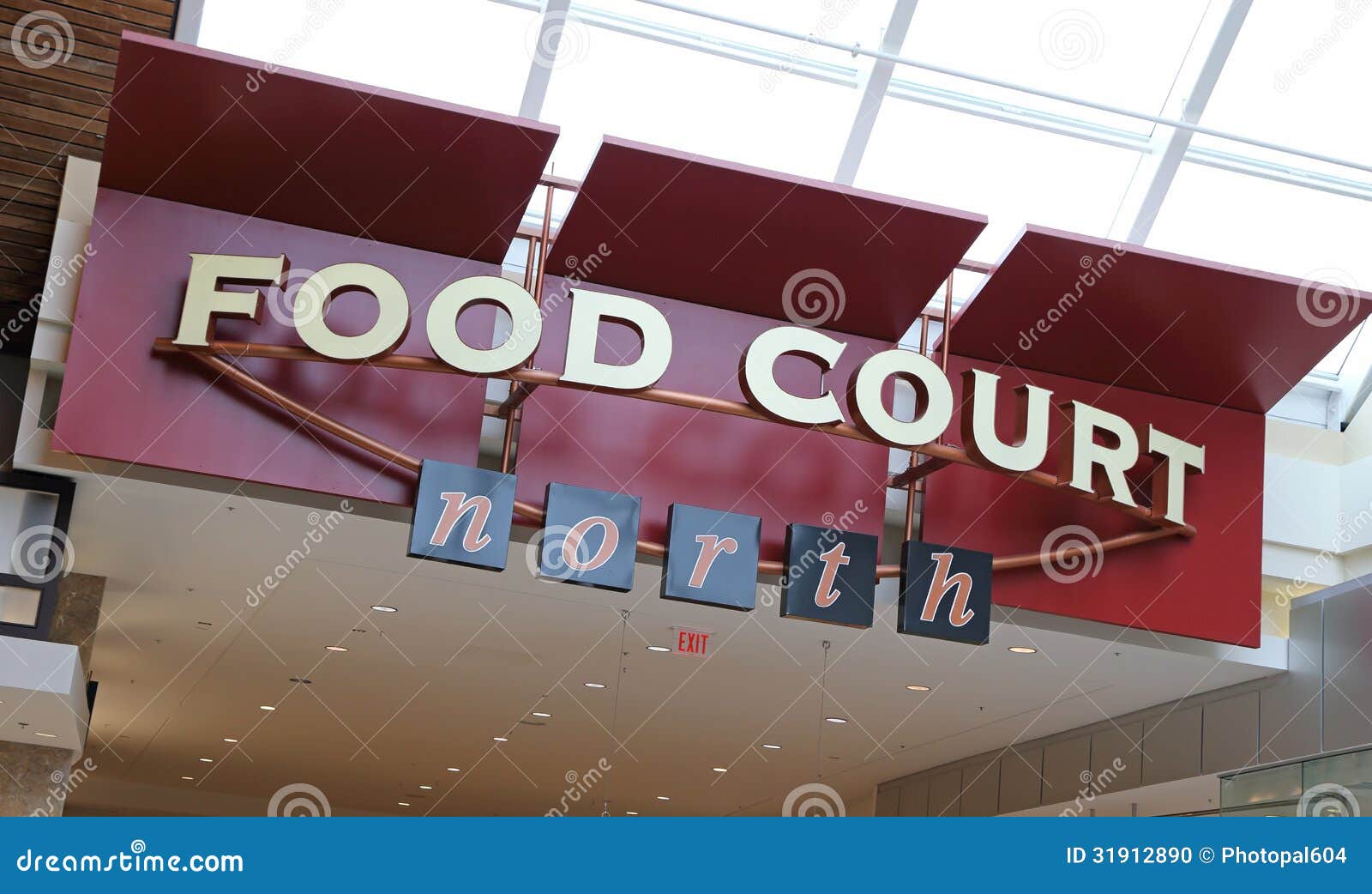 Food court stock photo. Image of ohare, court, airport - 31912890