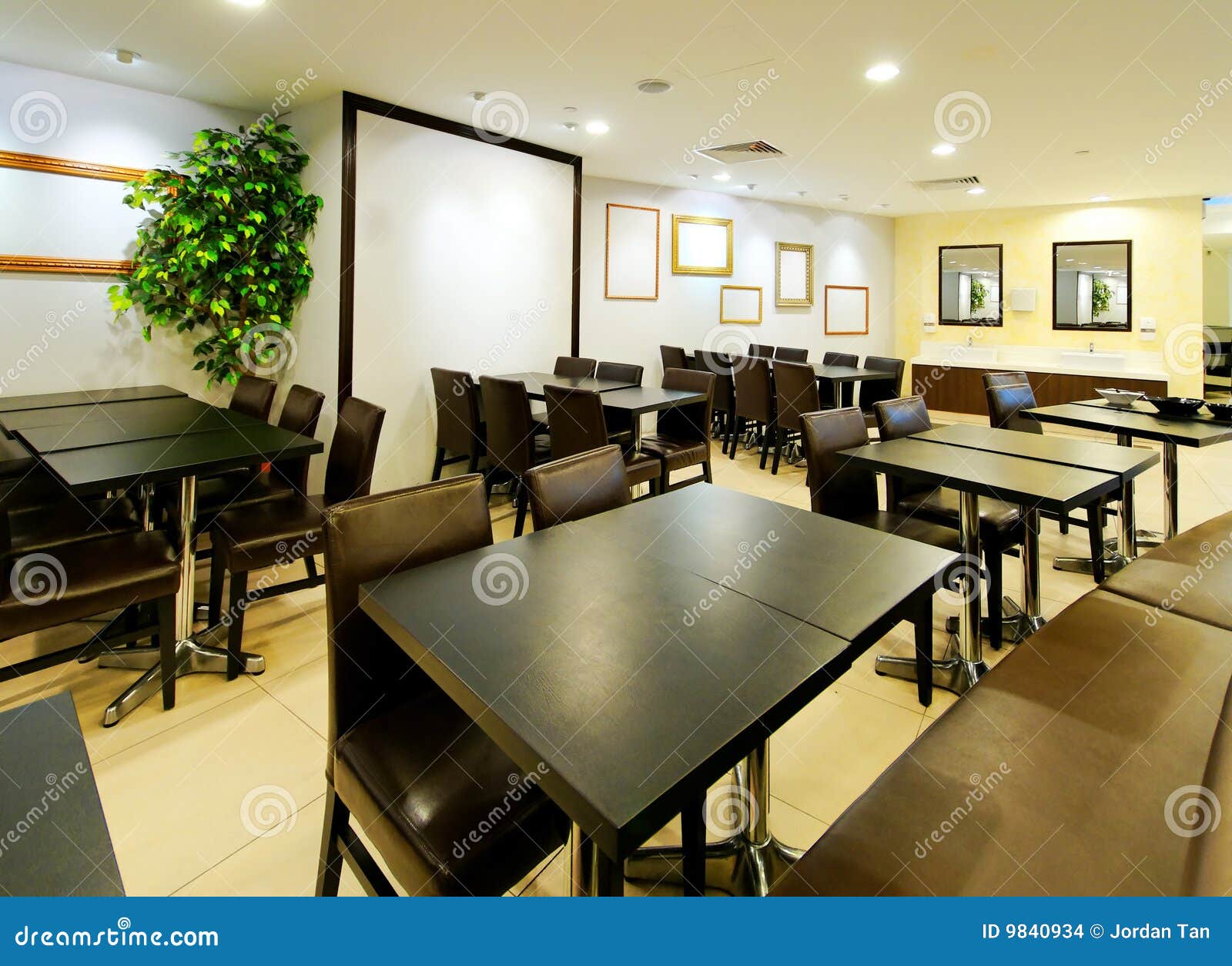 Food court interior stock photo. Image of food, table - 9840934
