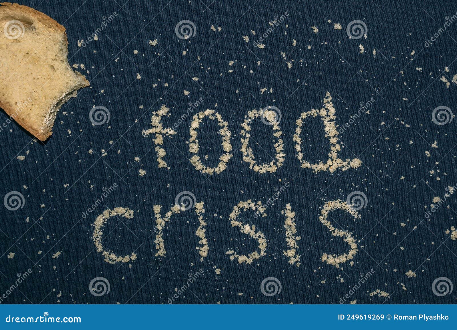 Food Crisis. the Danger of Lack of Bread Stock Image - Image of absence ...