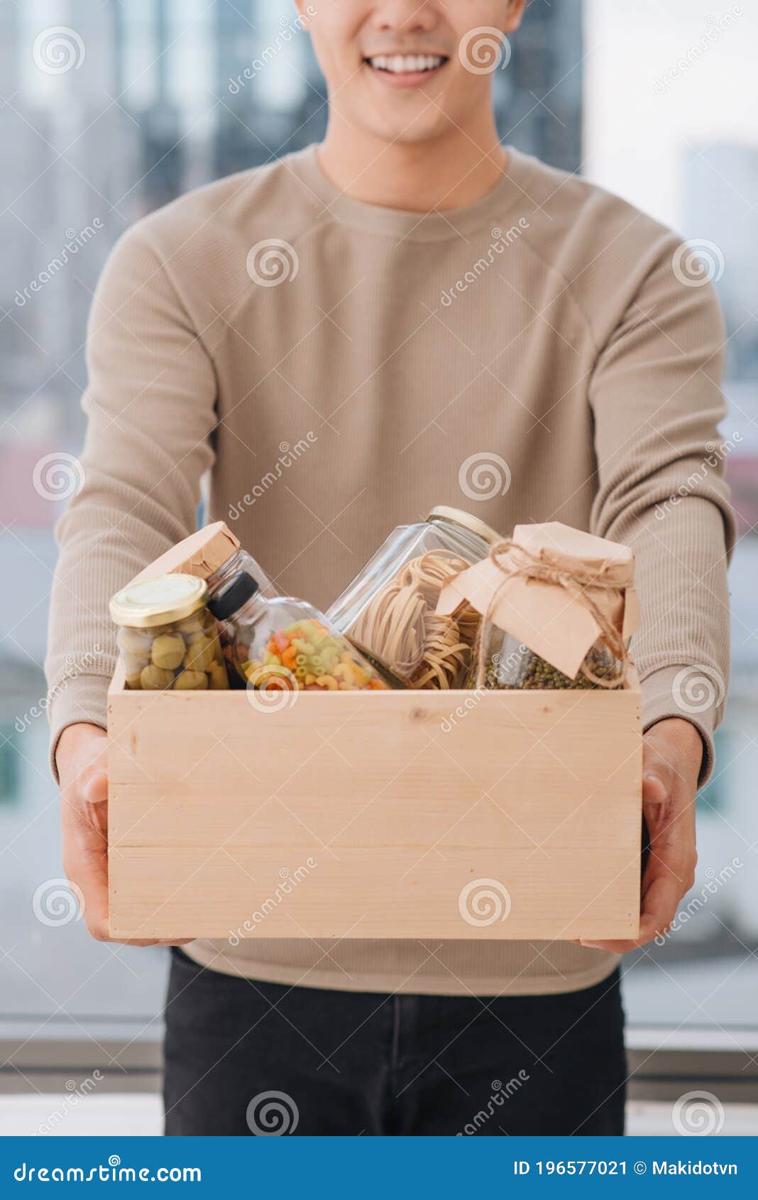 Food Delivery, Assistance, and Volunteers Stock Image - Image of donate ...