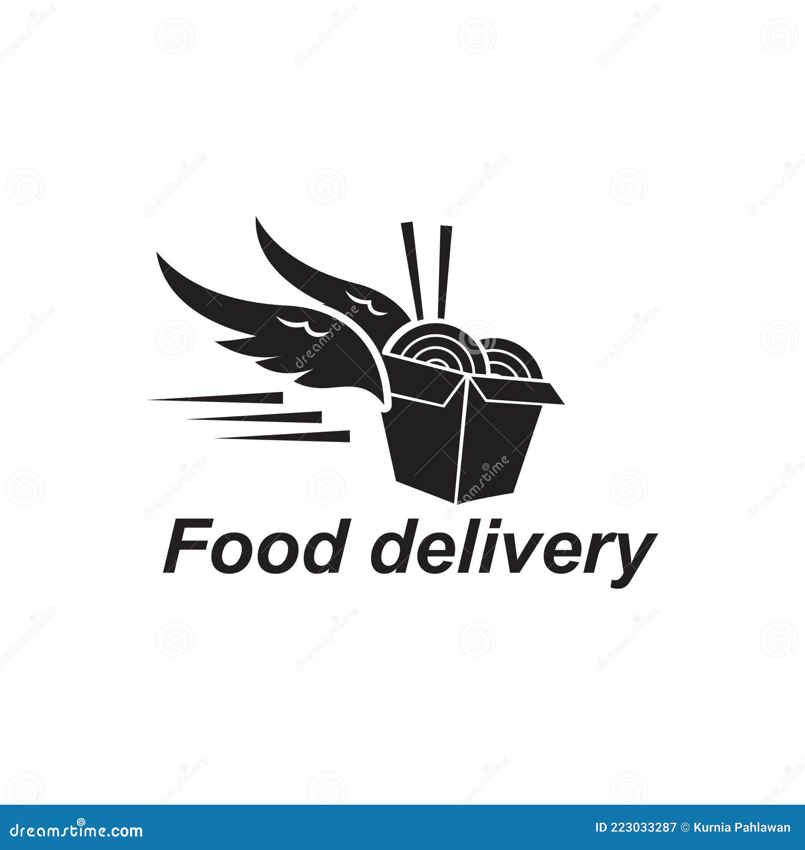 Food Delivery Logo , Restaurant Logo Vector Stock Illustration ...