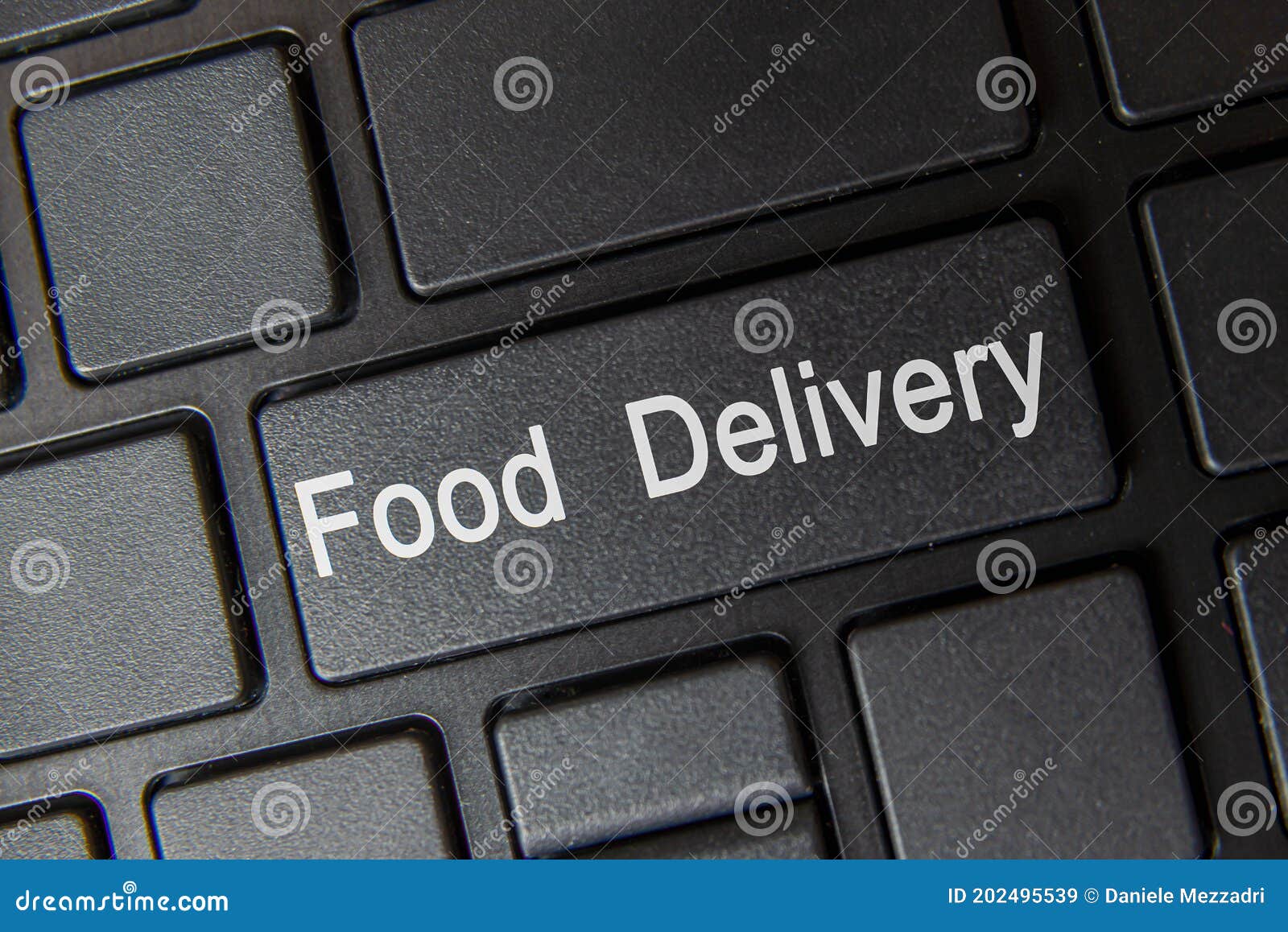 Food Delivery Service Illustration Stock Image - Image of words ...