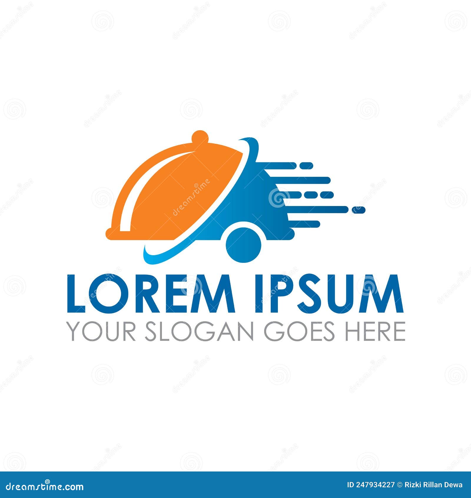 Food Delivery Vector , Fast Food Logo Stock Vector - Illustration of ...