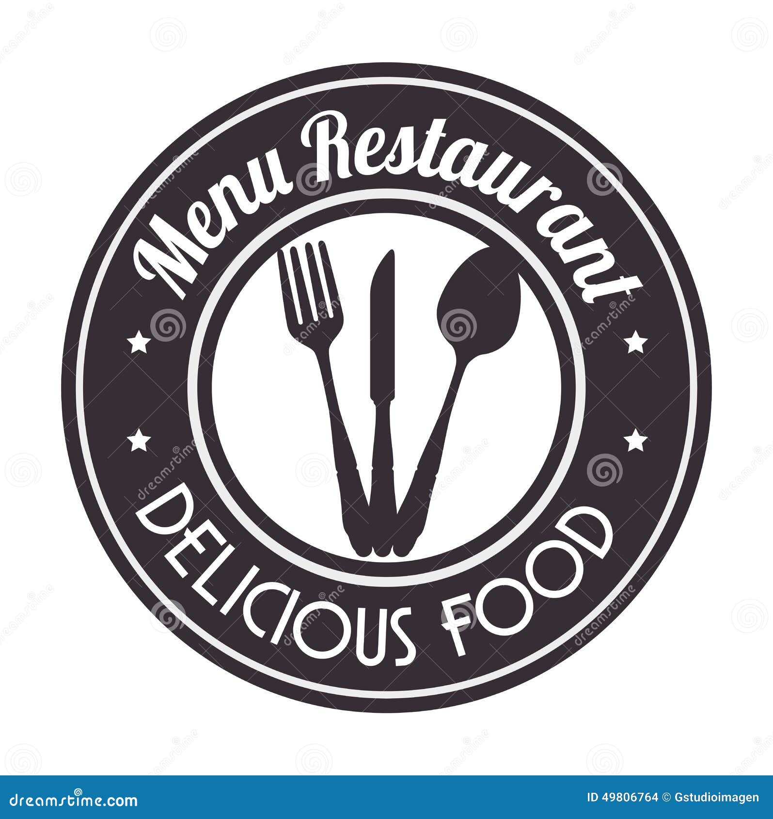 Food Design, Vector Illustration. Stock Vector - Illustration of ...