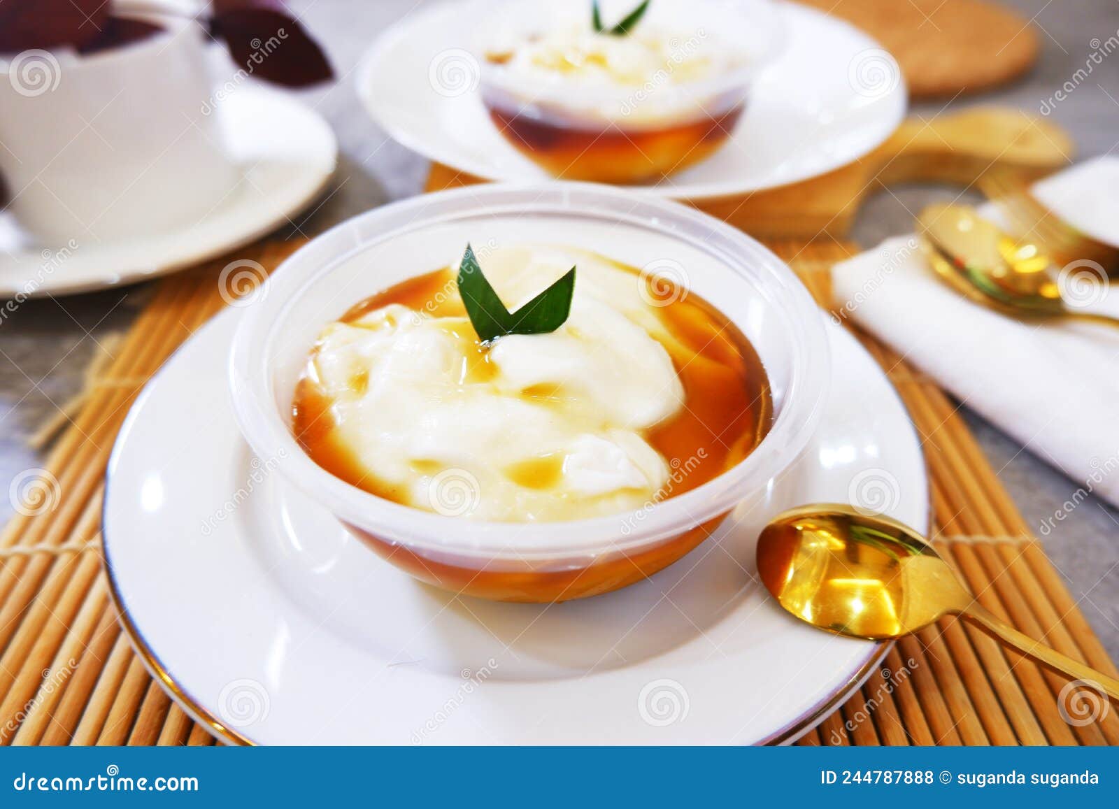 Food dessert bubur sumsum stock photo. Image of indonesia - 244787888