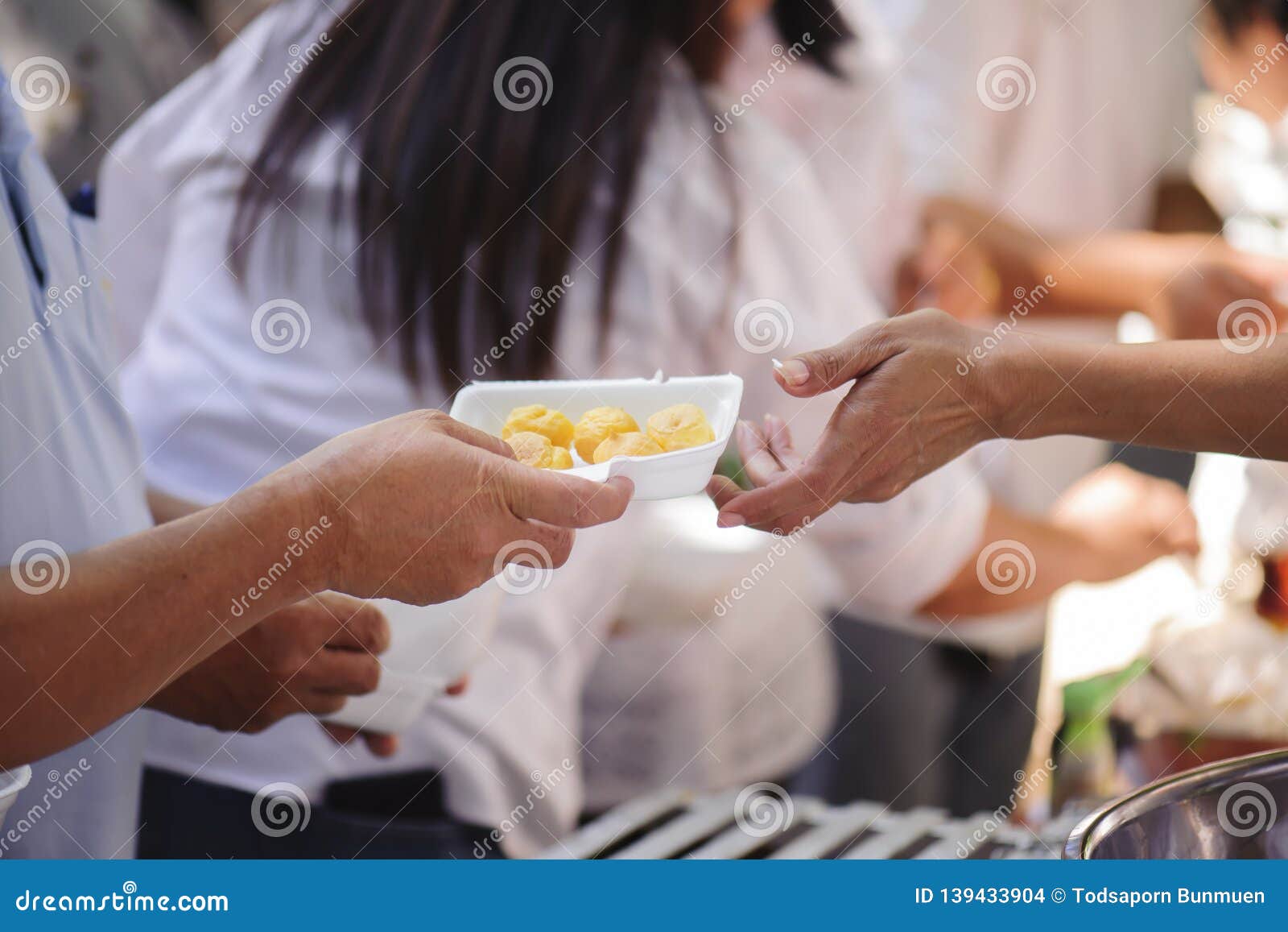 Food Donations for Homeless : Concept of Sharing Stock Photo - Image of ...