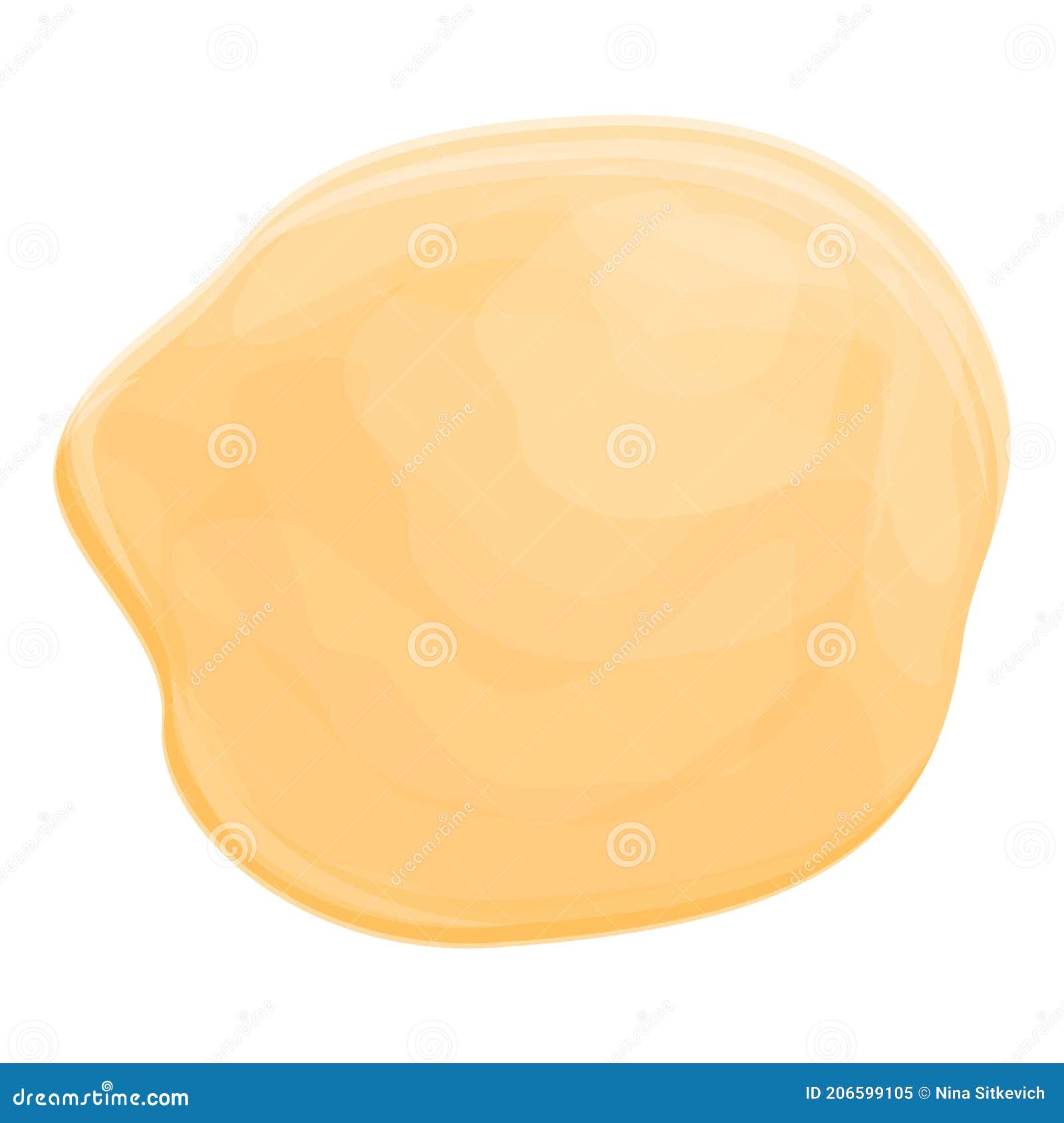 Food Dough Icon, Cartoon Style Stock Illustration - Illustration of ...