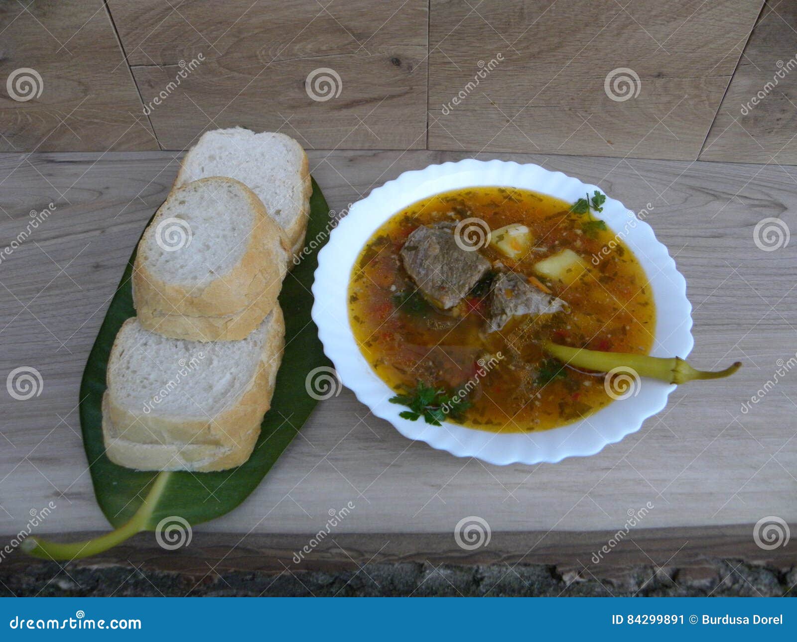 Food. Duck soup. stock image. Image of stewed, food, gourmet - 84299891