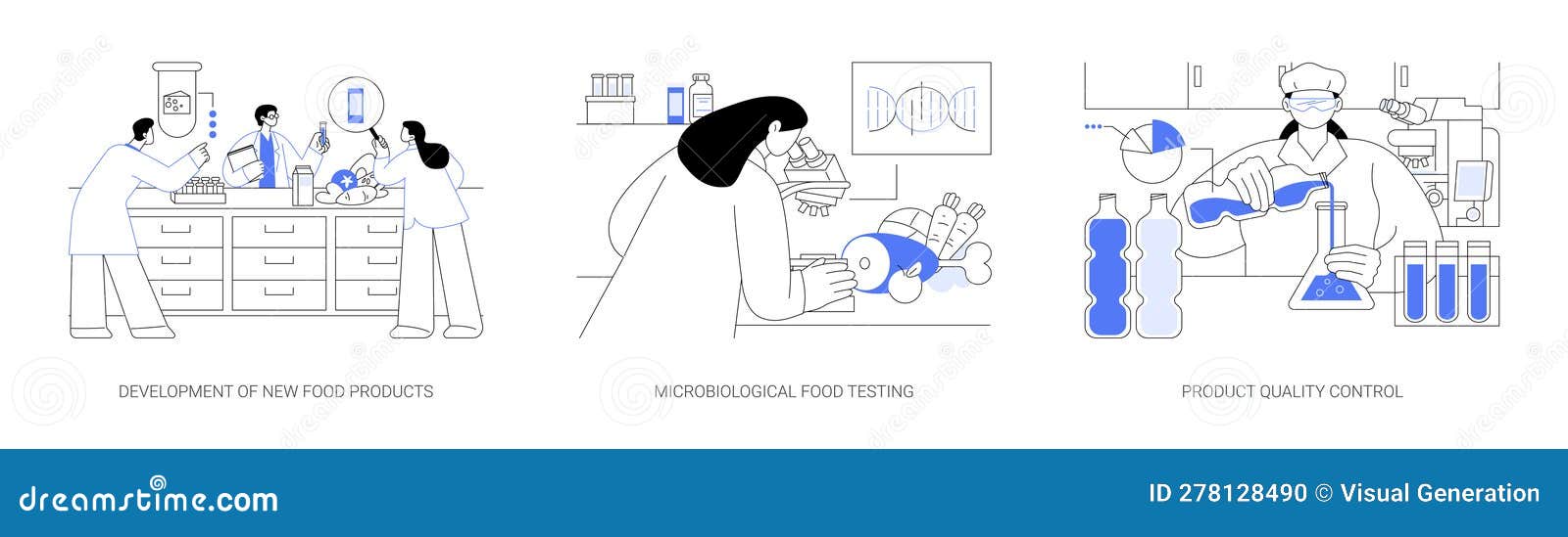 Food Engineering Supervisor Design On A Background Industrial Plant ...
