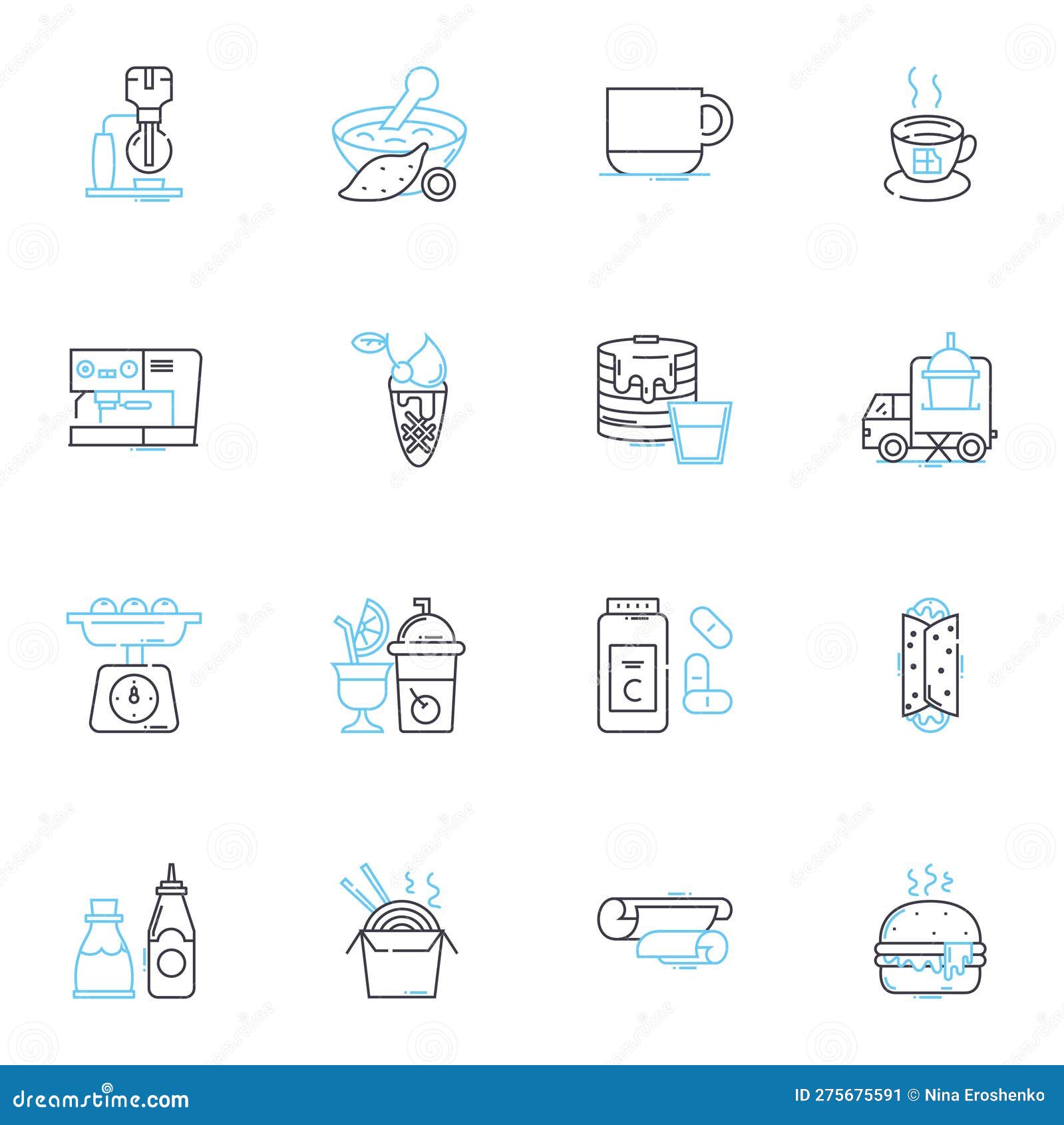 Food Engineering Linear Icons Set. Nutrition, Sensory, Processing ... Food Engineering Linear Icons Set. Nutrition, Sensory, Processing ...