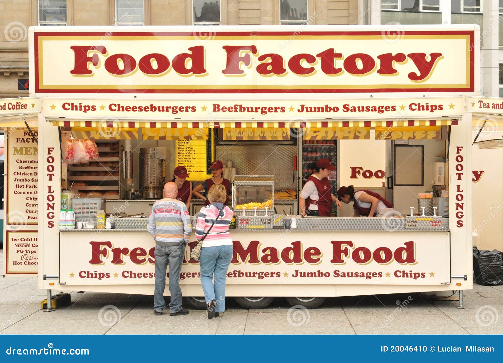 Food Factory editorial image. Image of nottingham, chips - 20046410