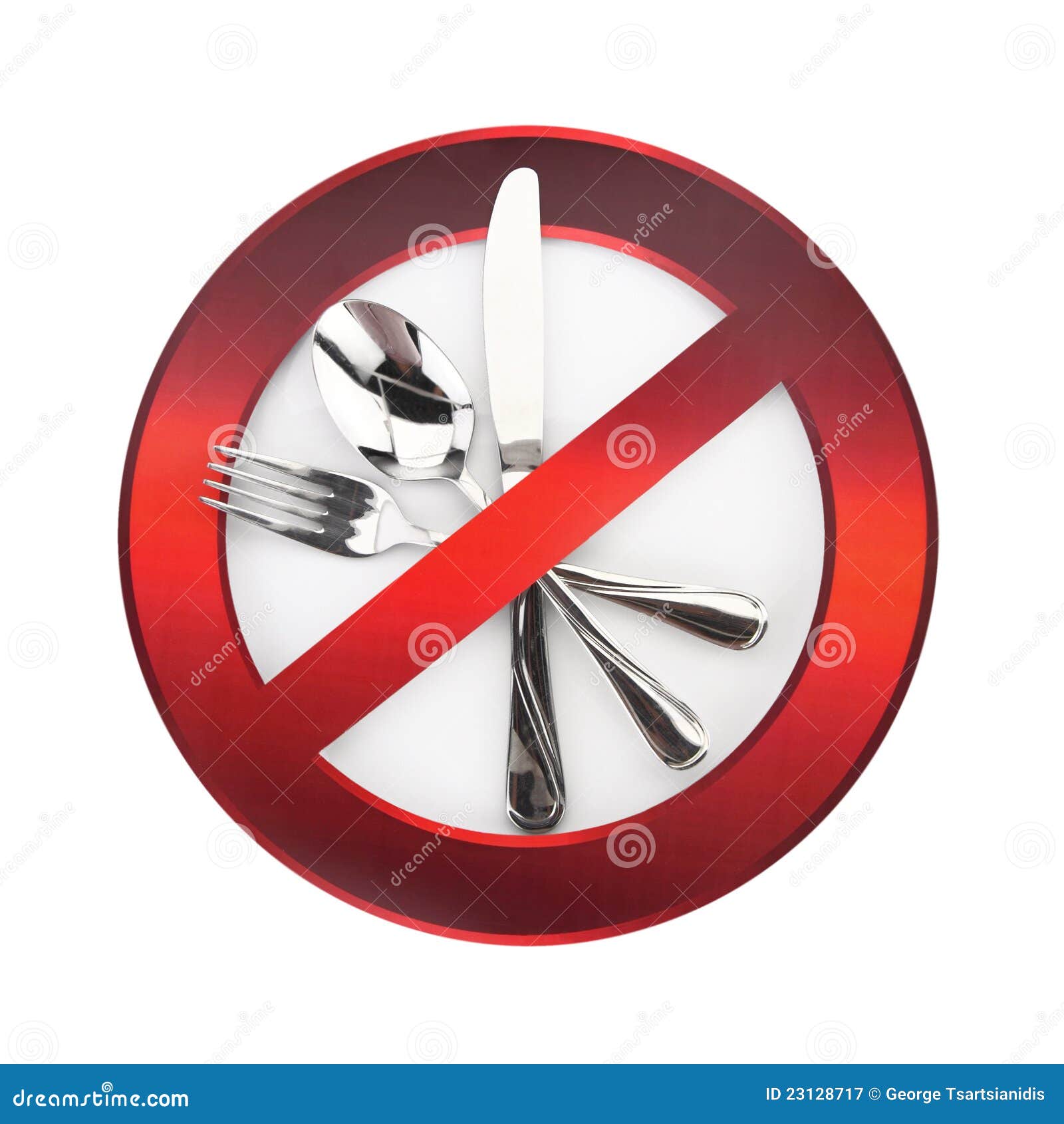 Food forbidden stock image. Image of circle, loss, feet - 23128717