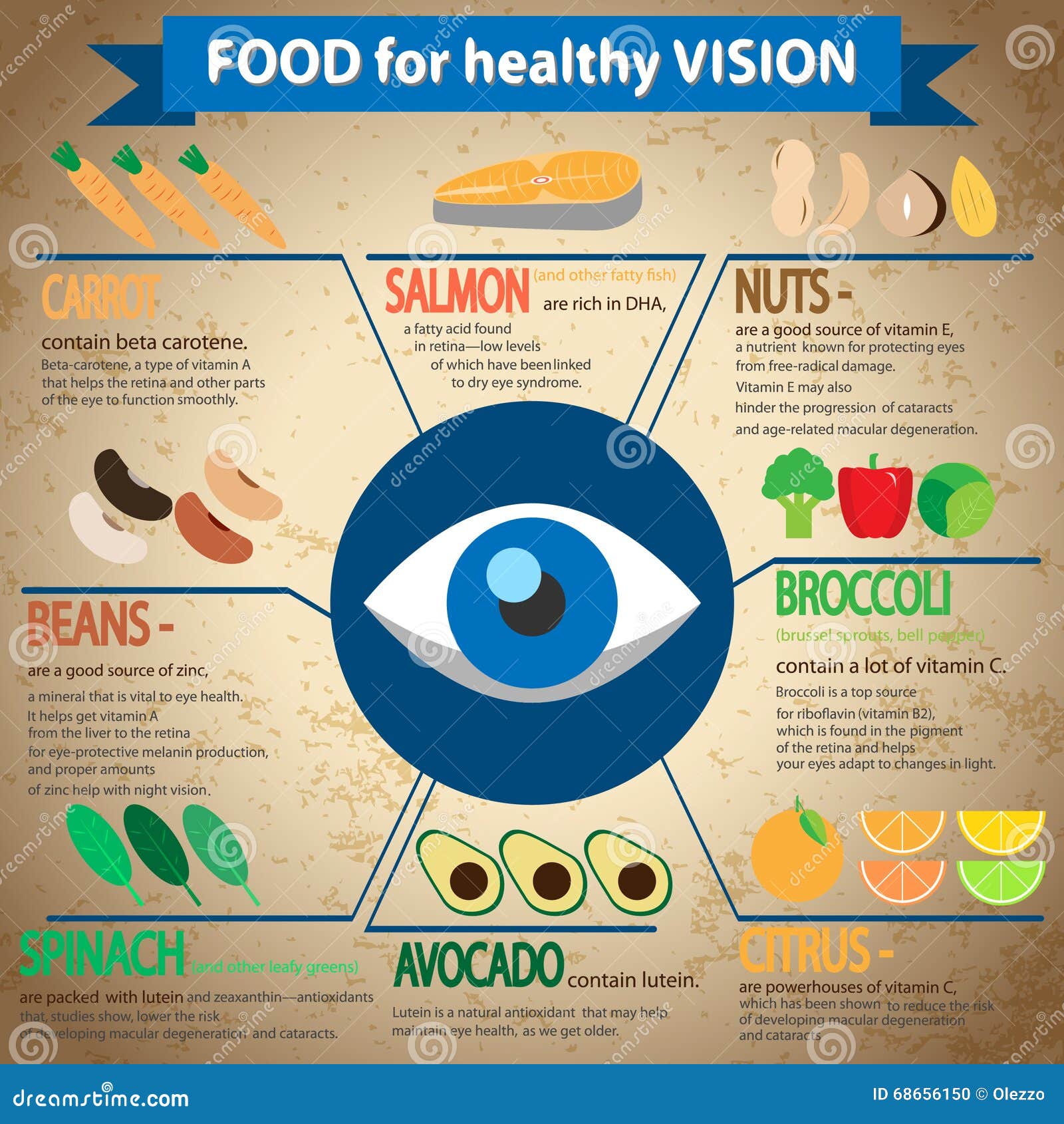 Healthy Vision Month Concept Vector. Medical Ophthalmologist Eyesight ...