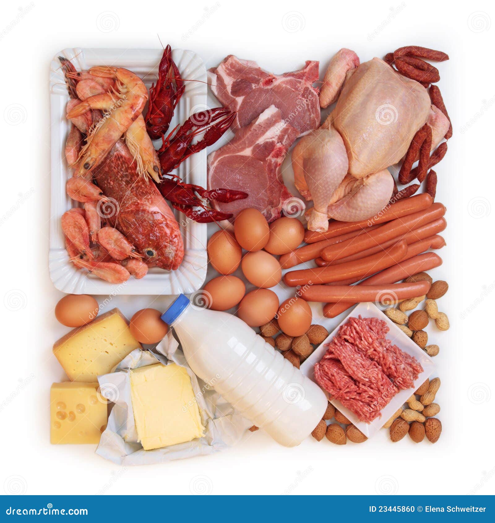 Food high in protein stock photo. Image of chicken, nutrition - 23445860