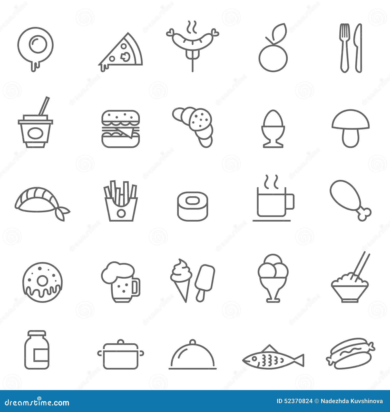 Food Icon Vector Illustration Stock Vector - Illustration of drink ...