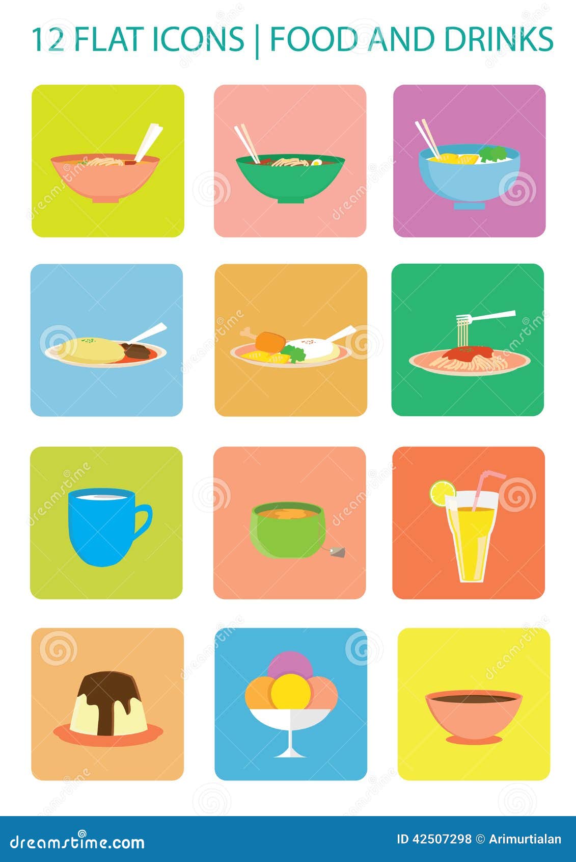 Food Icons stock vector. Illustration of drawing, healthy - 42507298