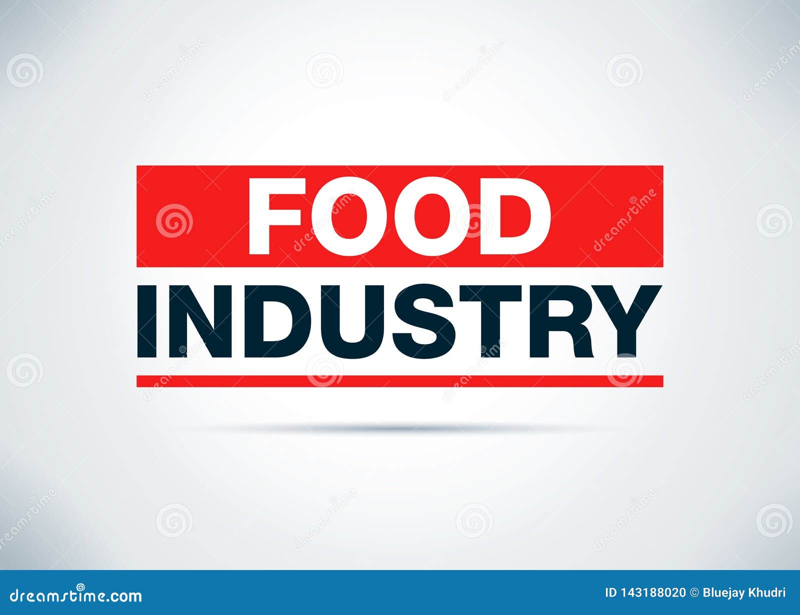 Food Industry Abstract Flat Background Design Illustration Stock ...