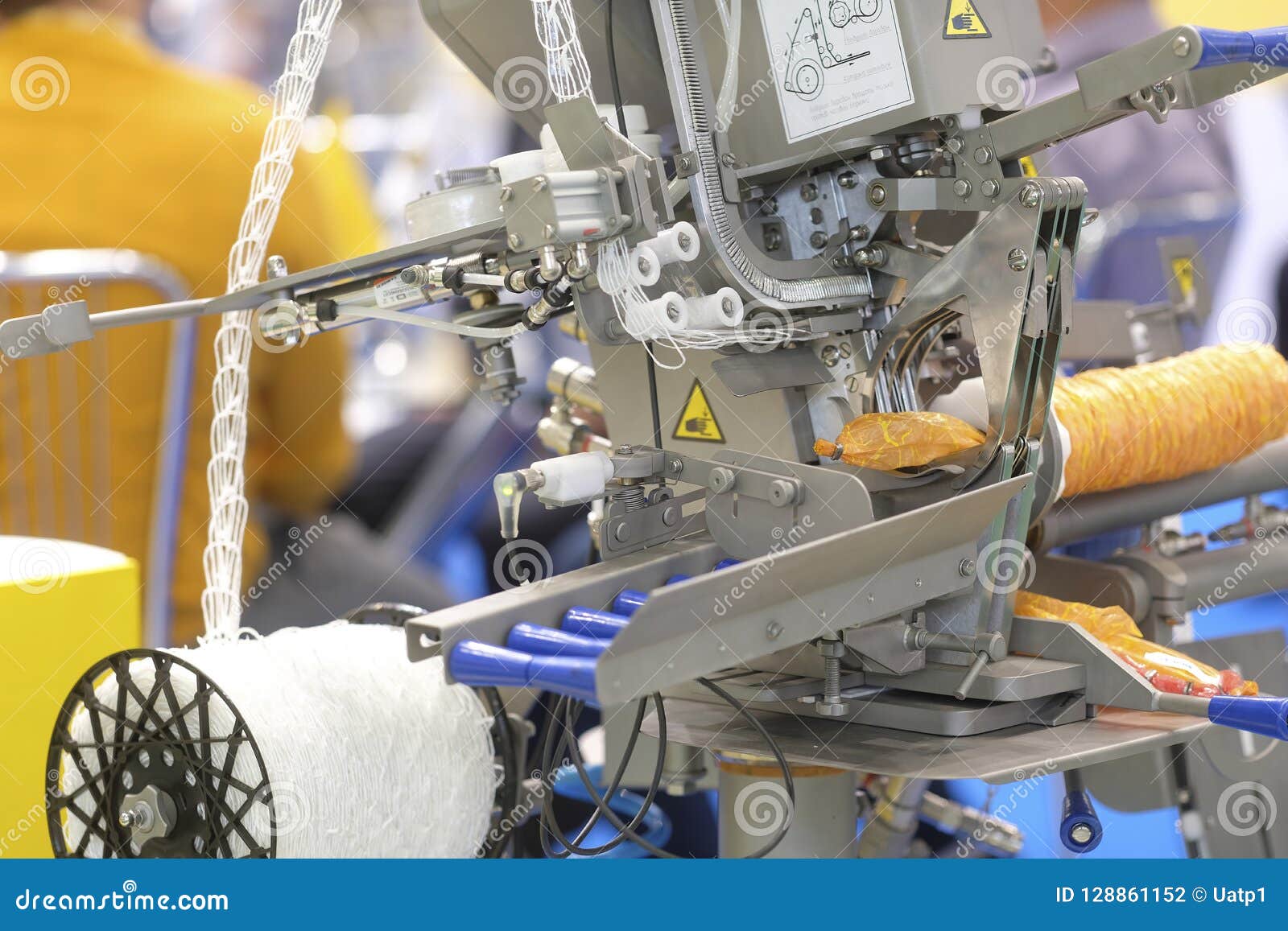 Food industry equipment stock photo. Image of manufacture - 128861152