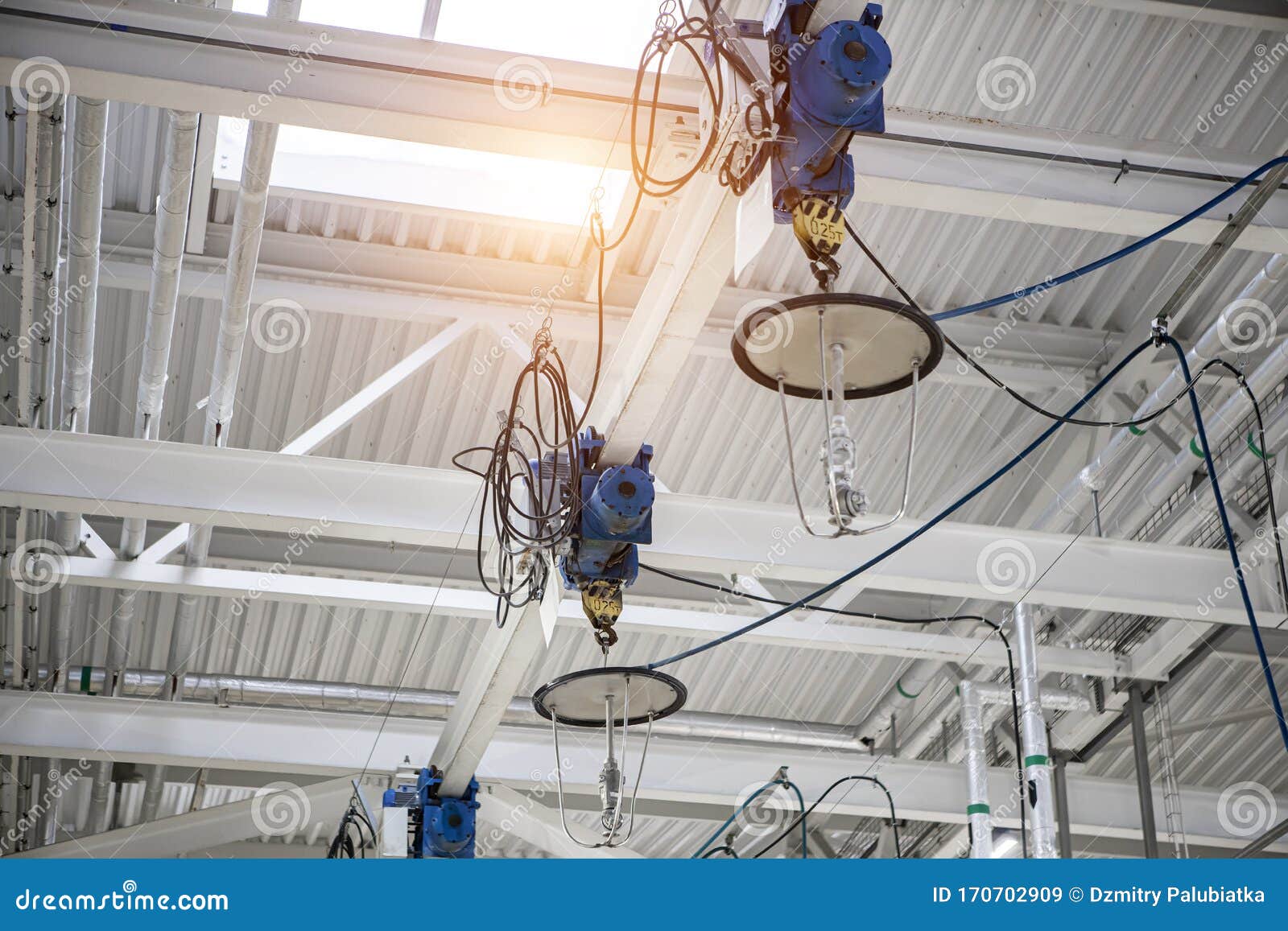 Food Industry, Processing of Whey into Milk Powder Stock Image - Image ...