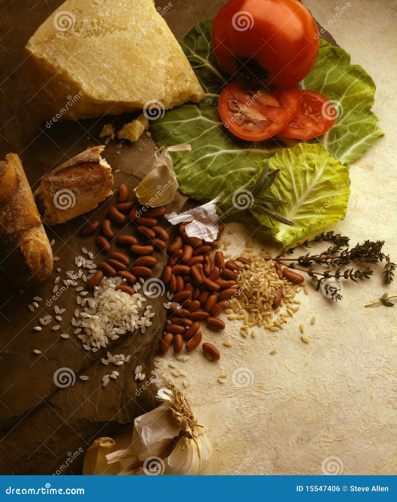 Food and ingredients stock photo. Image of beans, parmigiano - 15547406