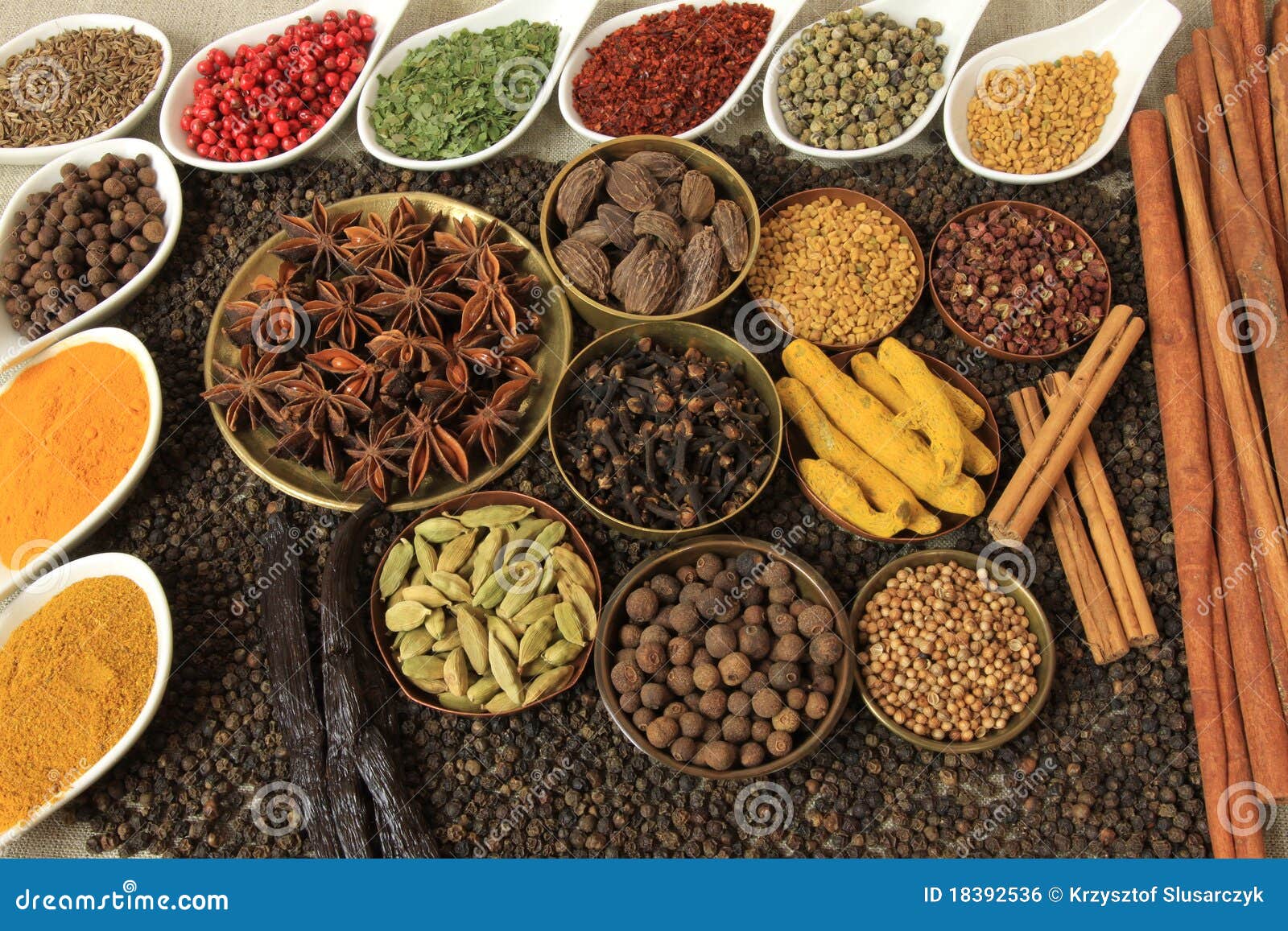 Food ingredients stock photo. Image of cuisine, herbs - 18392536