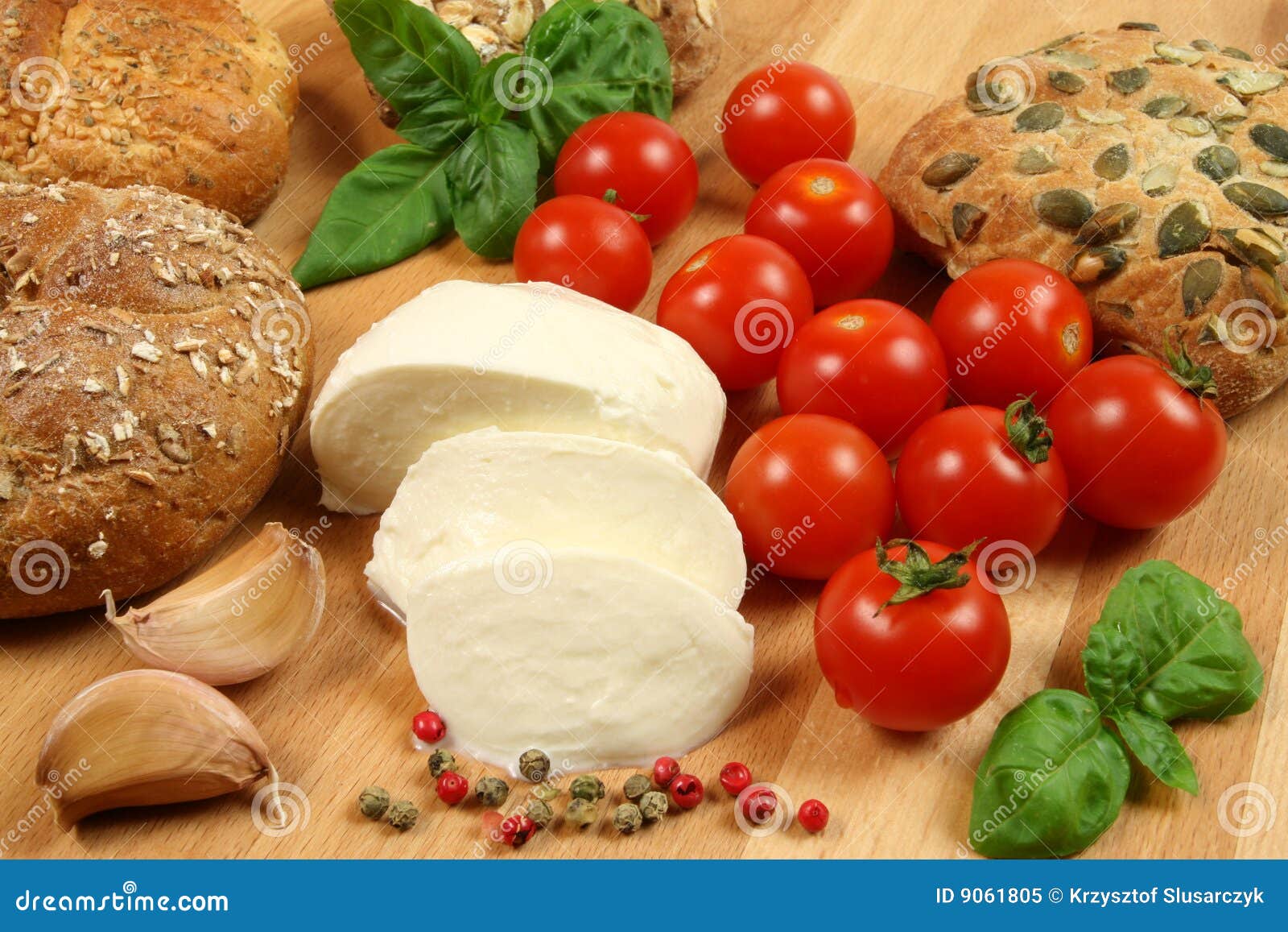 Food ingredients stock image. Image of soft, roll, food - 9061805
