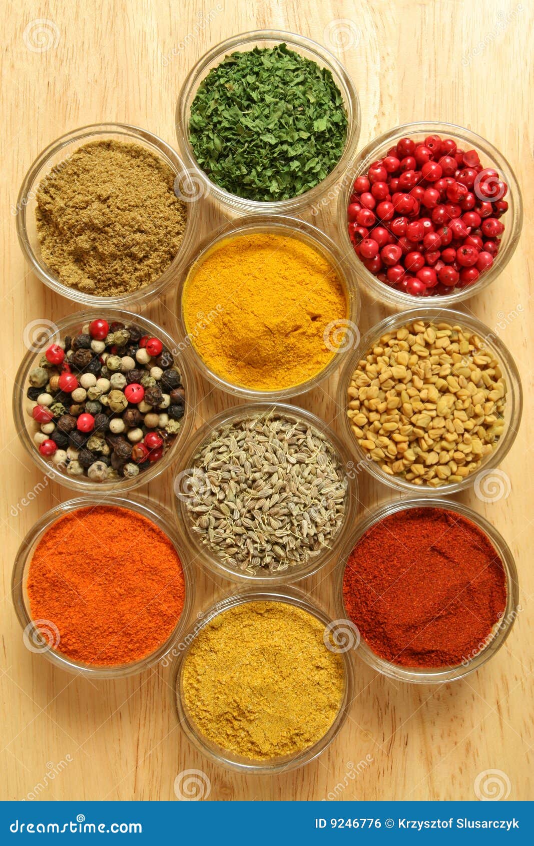 Food ingredients stock photo. Image of garlic, food, powder - 9246776