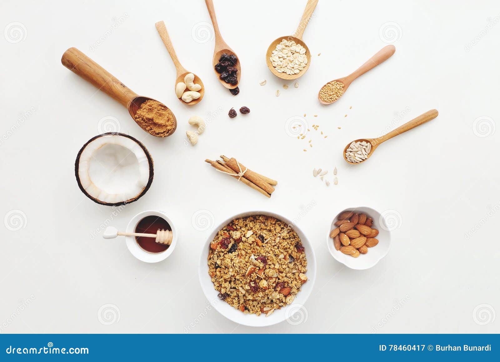 The Food ingredients stock image. Image of healthy, coconut - 78460417