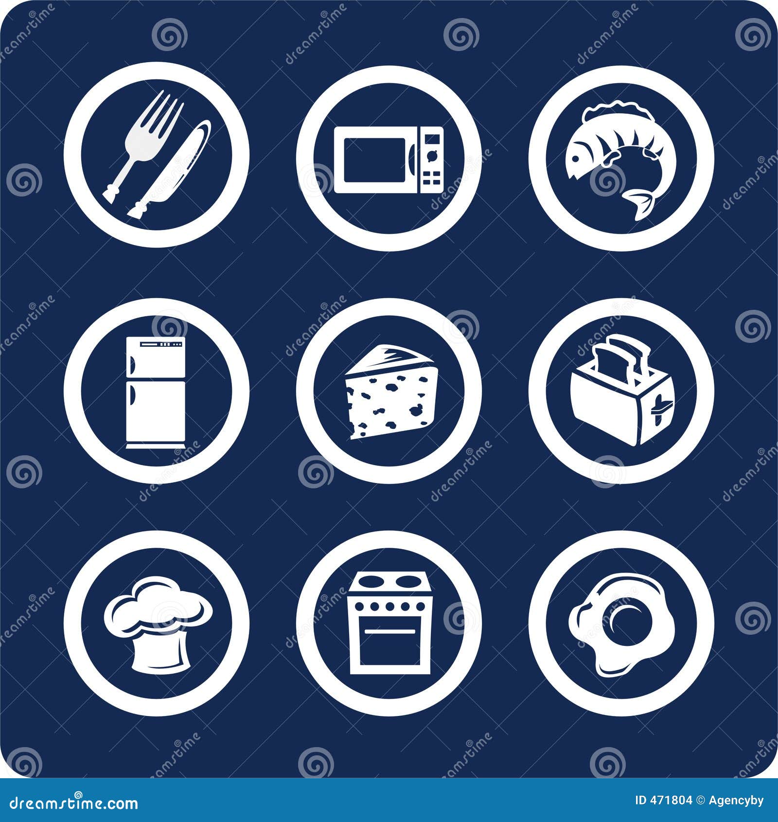 Food and Kitchen Icons (set 9, Part 2) Stock Vector - Illustration of ...