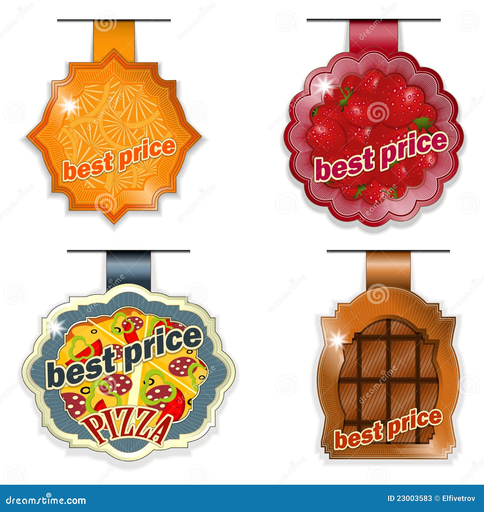 White Red Lables Stock Illustrations – 43 White Red Lables Stock ...