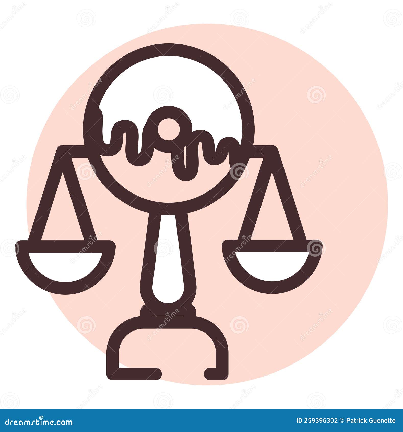 Food law, icon stock vector. Illustration of celebration - 259396302