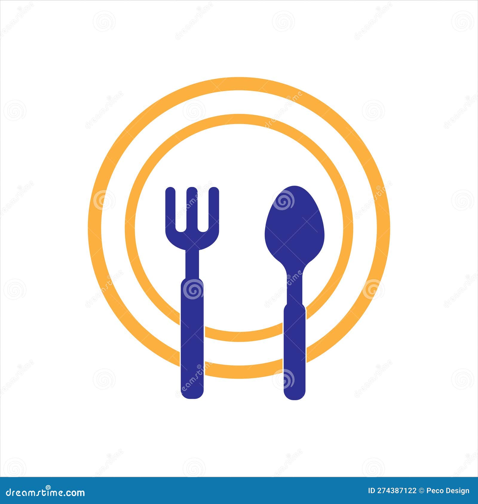 Food Logo Vector Icon stock vector. Illustration of text - 274387122