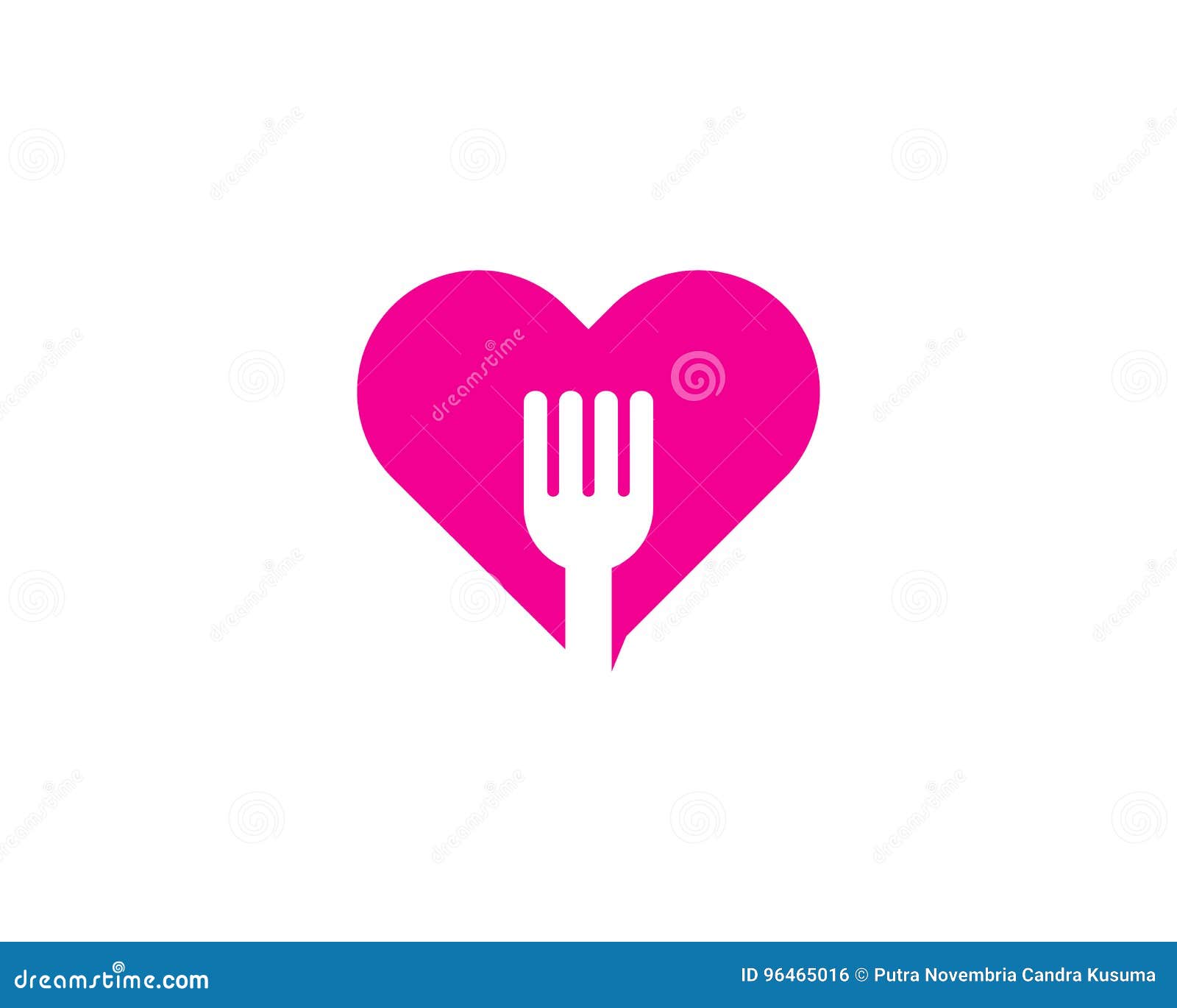 Food Love Icon Logo Design Element Stock Vector - Illustration of care ...