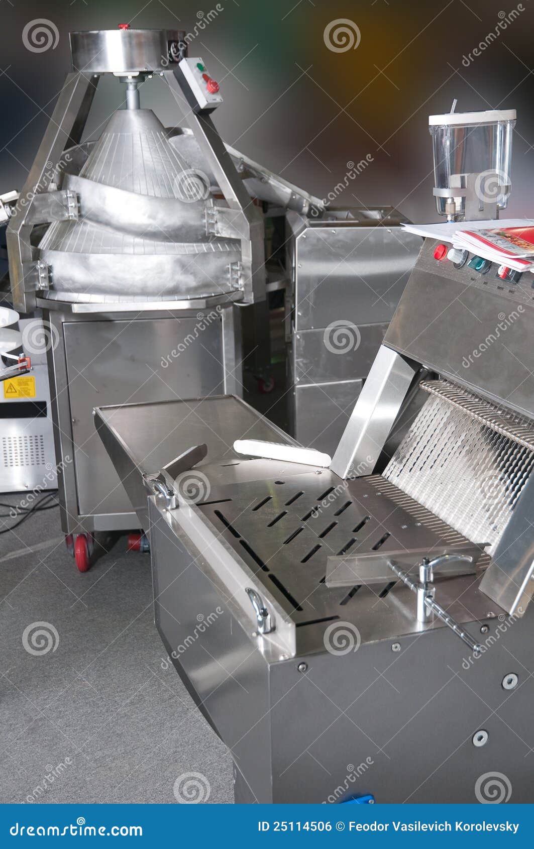 Food machinery. stock photo. Image of food, preparation - 25114506