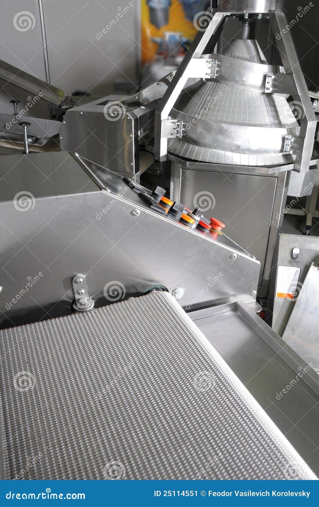 Food machinery. stock image. Image of modern, technology - 25114551