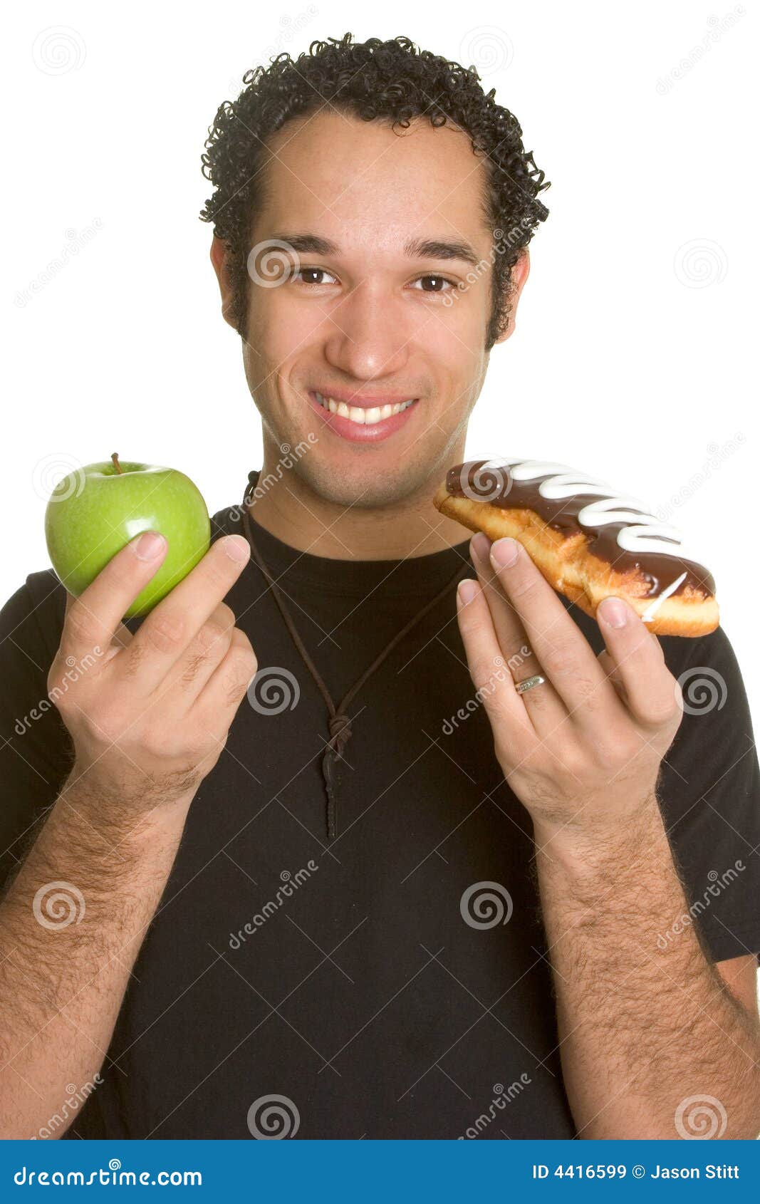 Food Man stock image. Image of fruit, black, healthy, apple - 4416599