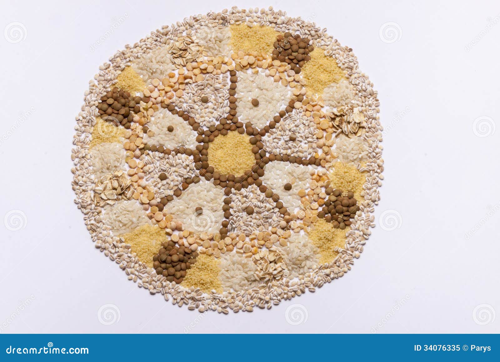 Food Mandala wheel stock image. Image of group, color - 34076335
