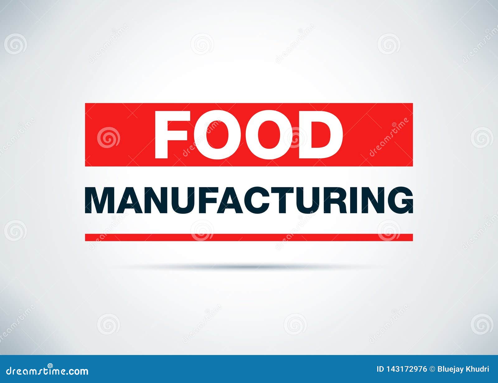 Food Manufacturing Abstract Flat Background Design Illustration Stock ...