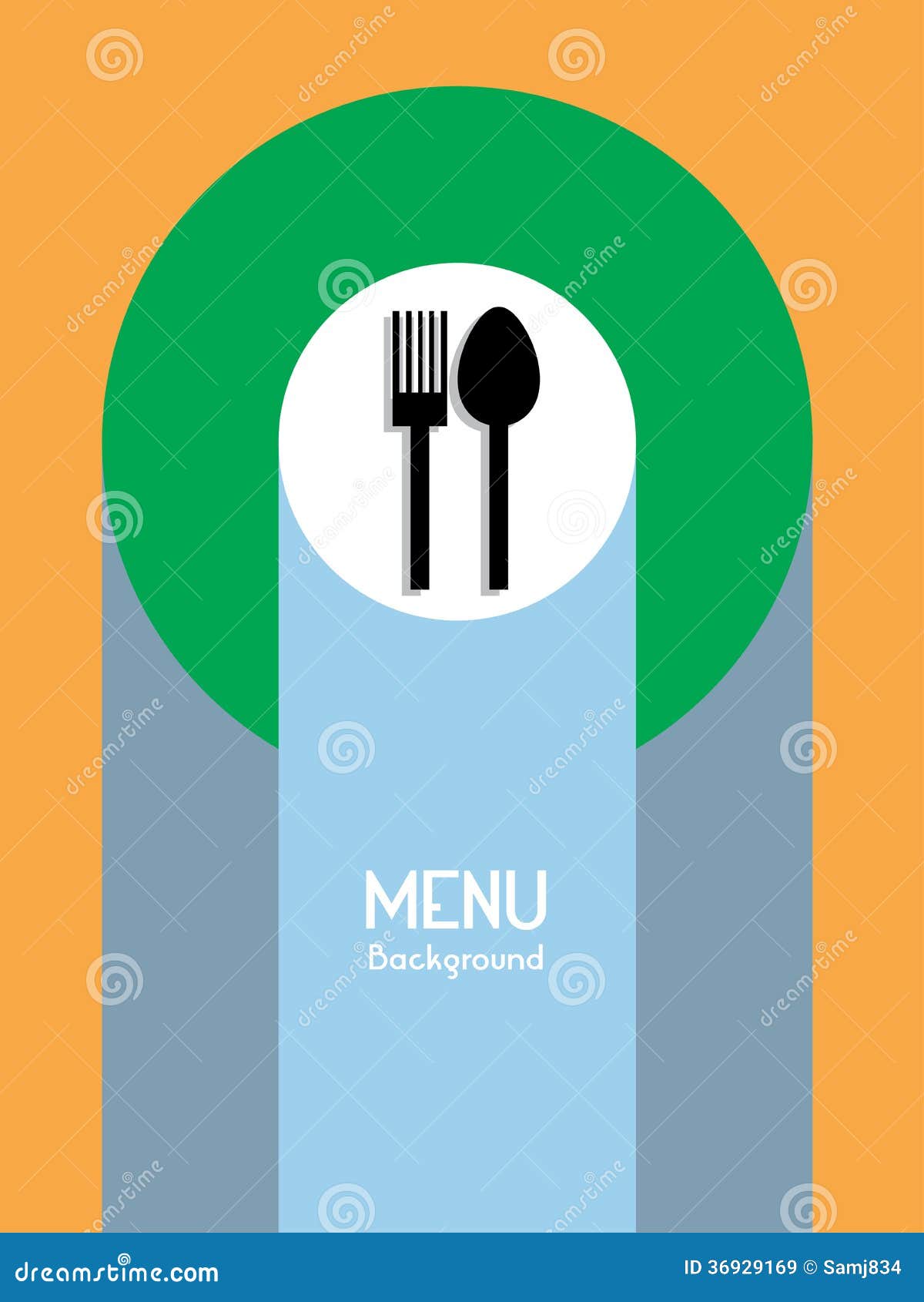 Food Menu Background Cartoon Vector | CartoonDealer.com #36929169