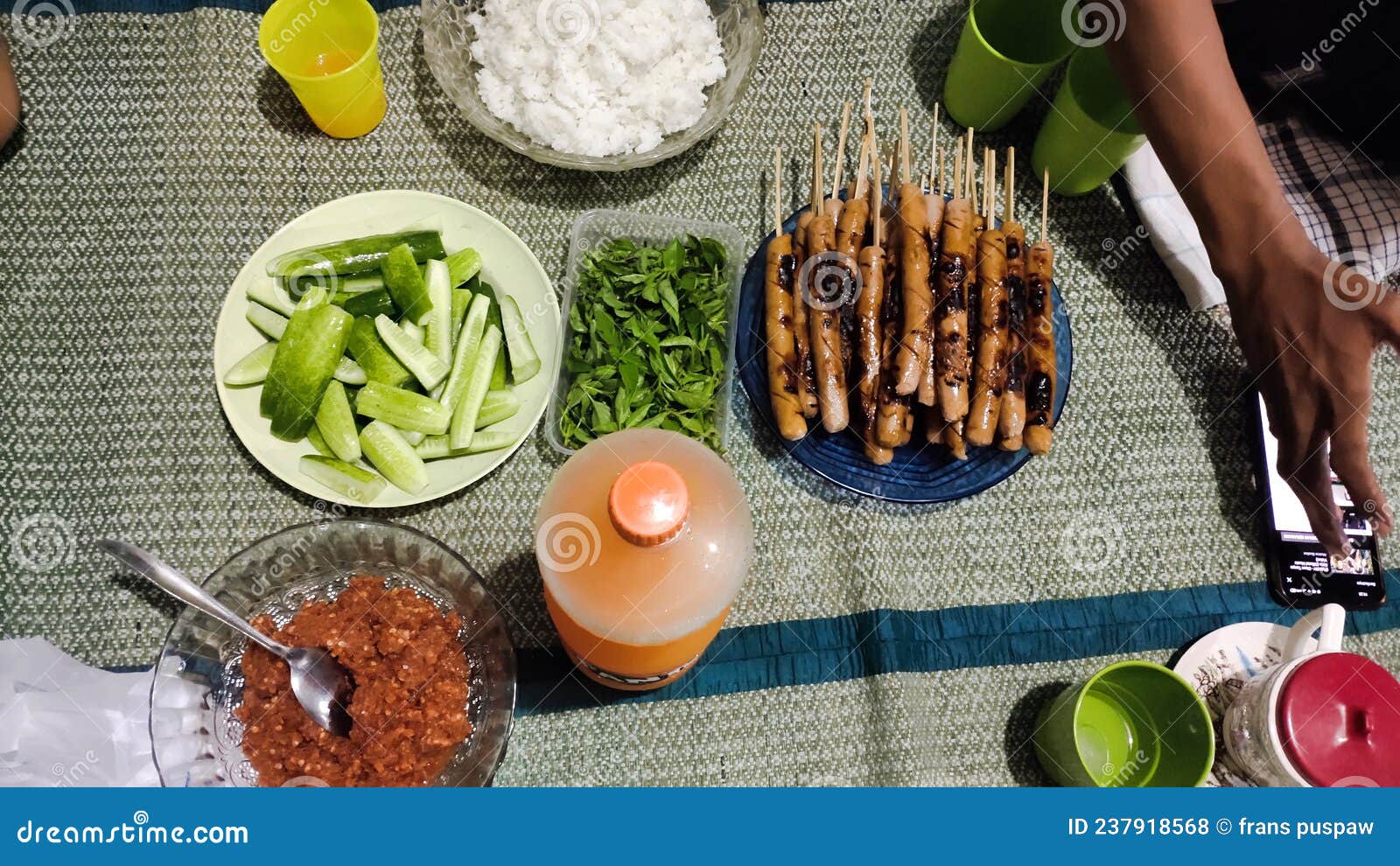 Food Menu To Welcome the End of the Year Stock Photo - Image of year ...