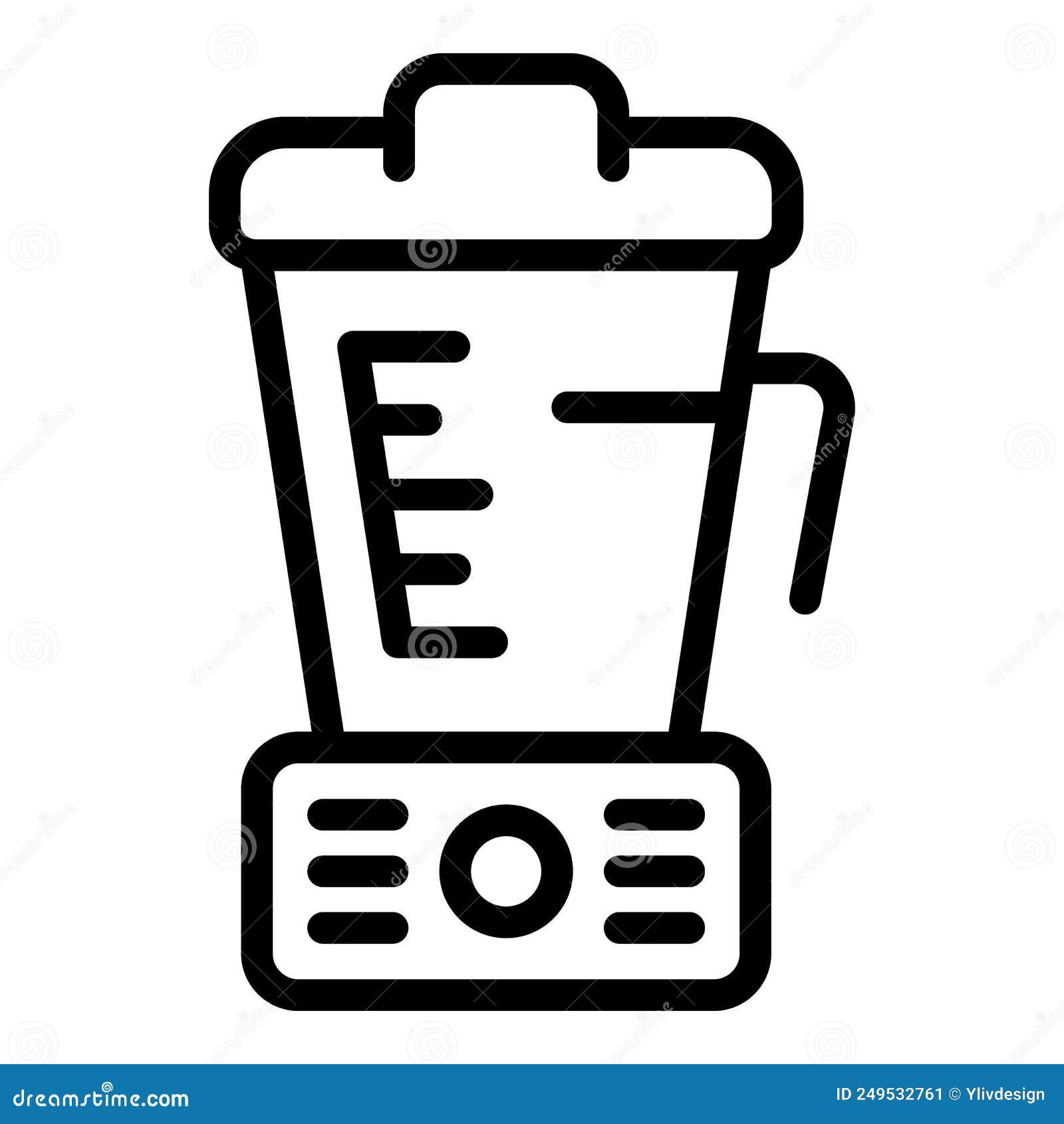 Food Mixer Icon Outline Vector. Chef Menu Stock Vector - Illustration ...