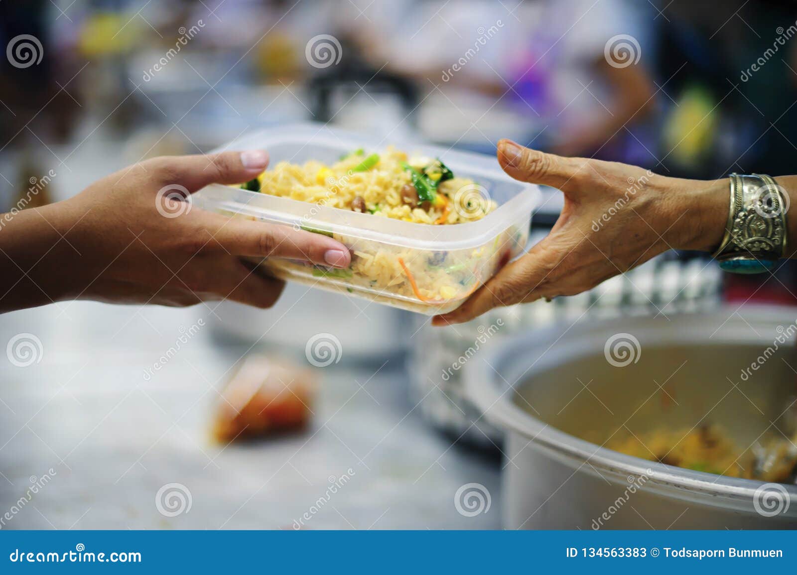 Food Needs of the Poor in Society Help with Food Donation : the Concept ...