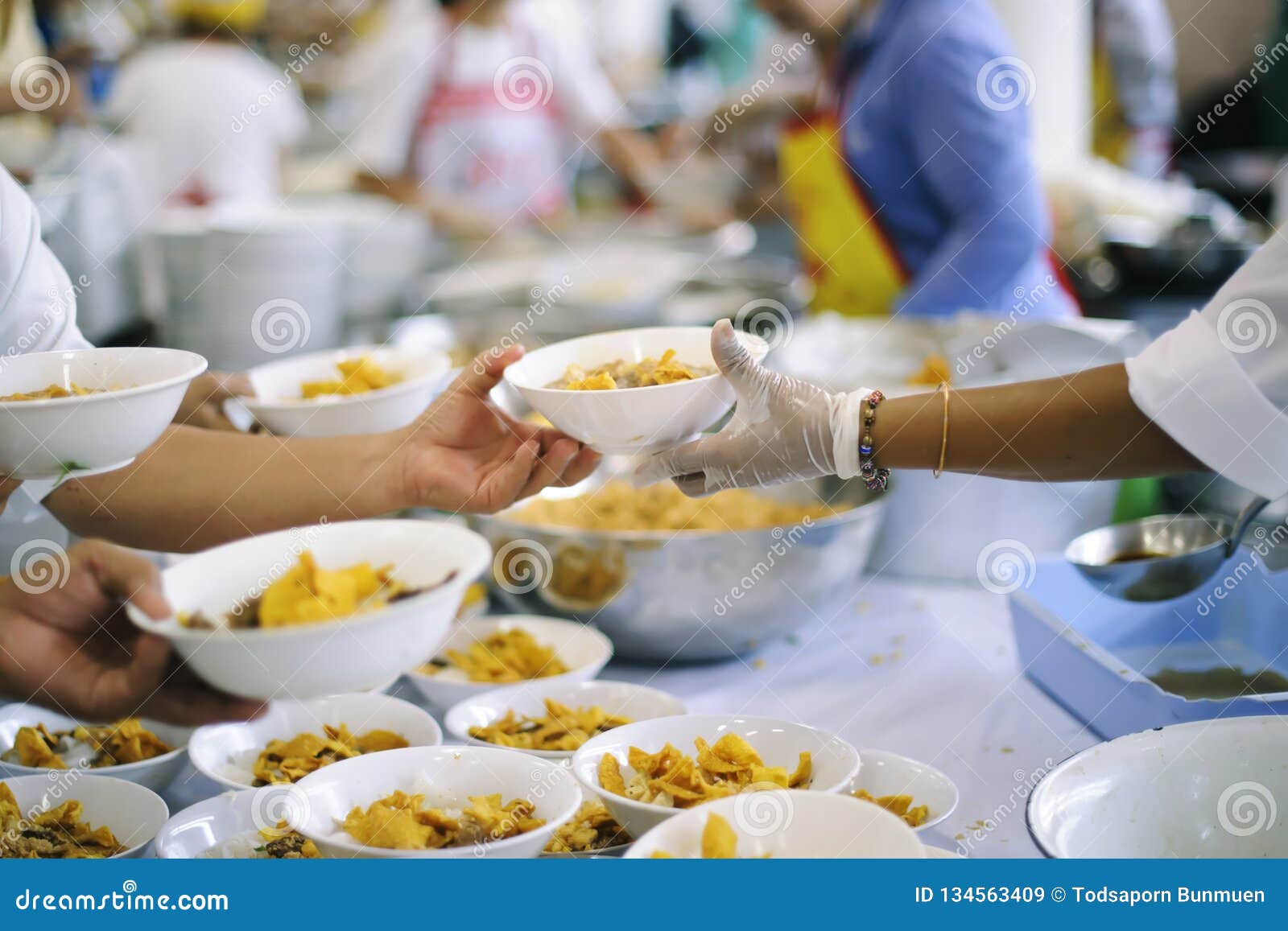 Food Needs of the Poor in Society Help with Food Donation : the Concept ...