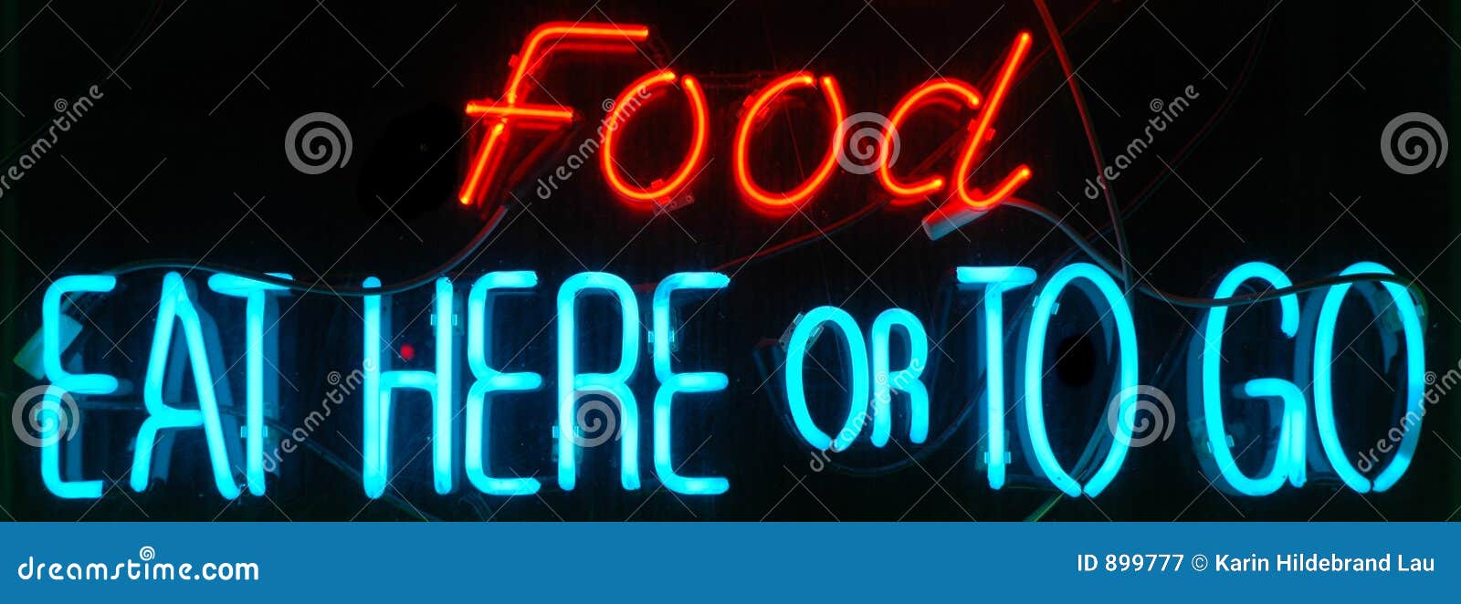 Food Neon Sign stock image. Image of shop, dining, night - 899777