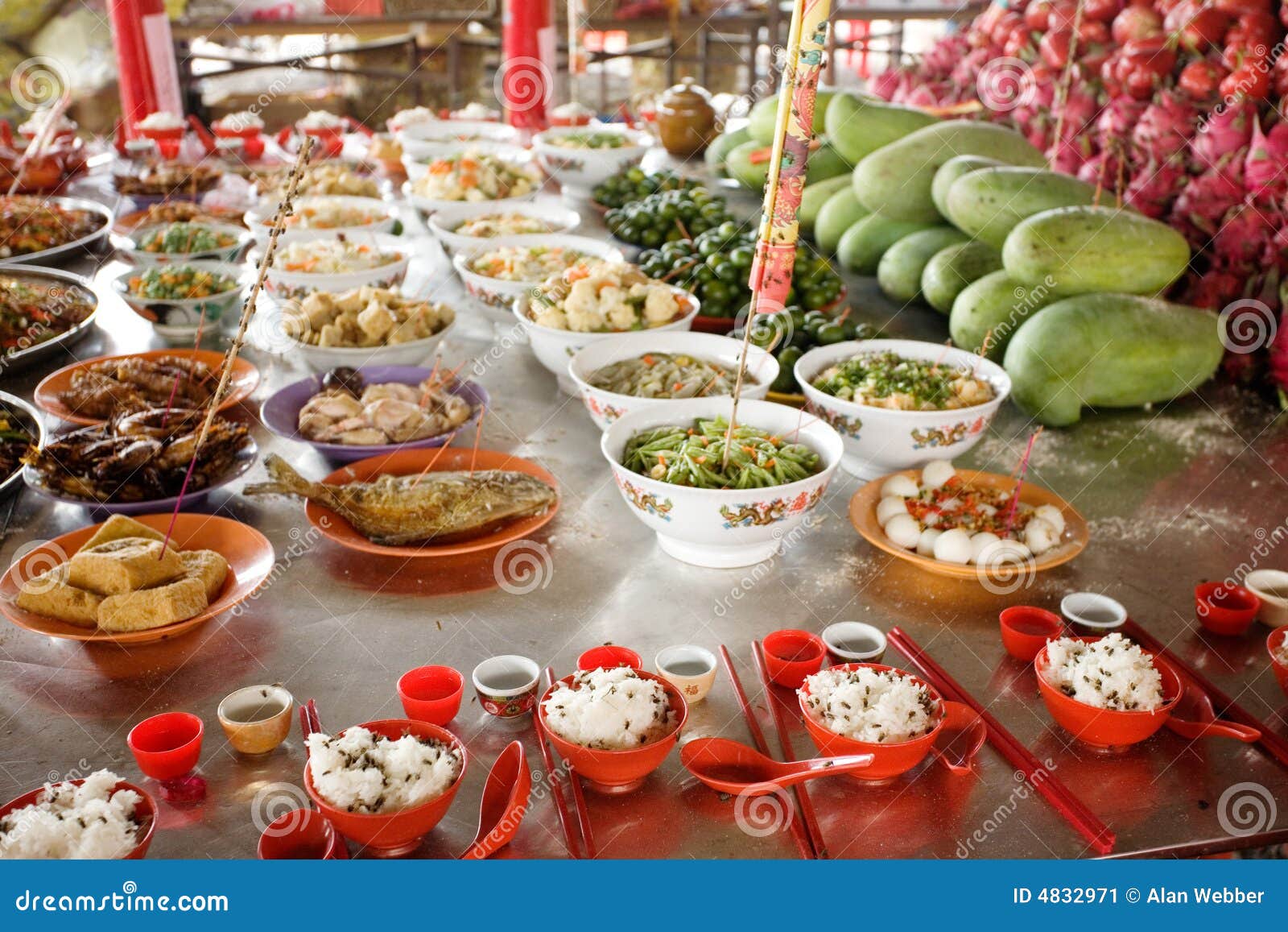 Food offering stock image. Image of rice, food, travel - 4832971