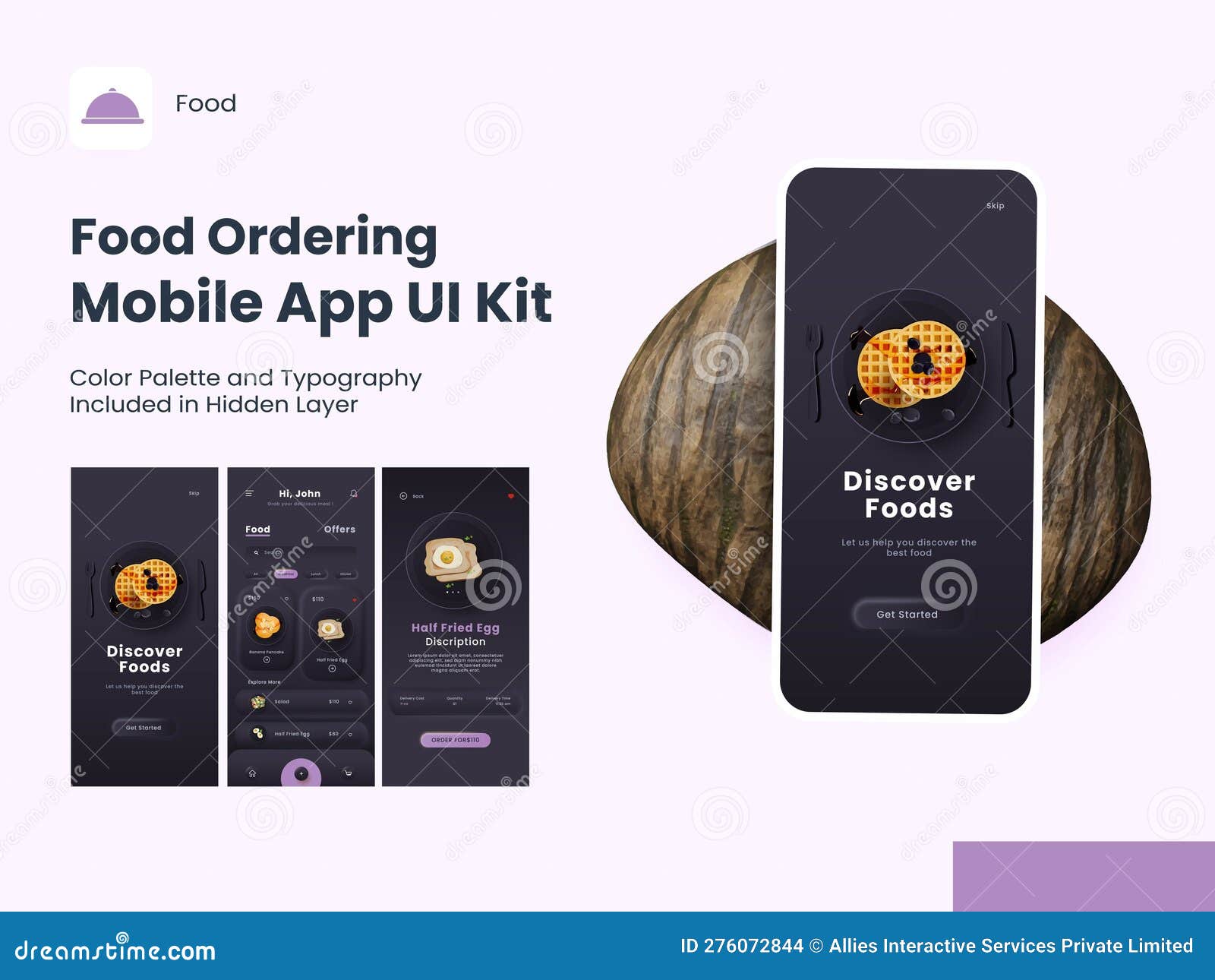 Food Ordering Mobile App UI Kit with Multiple Screens for Restaurant ... Food Ordering Mobile App UI Kit with Multiple Screens for Restaurant ...