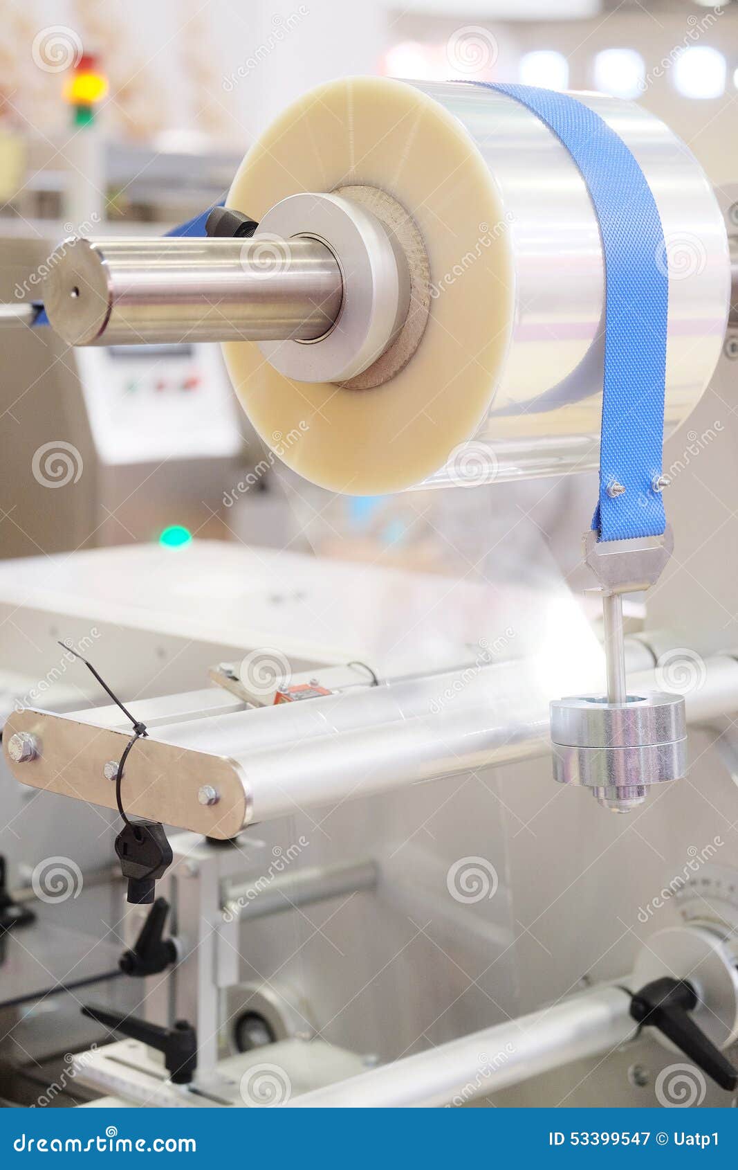 Food Packing Industry Equipment Stock Image - Image of polyethylene ...