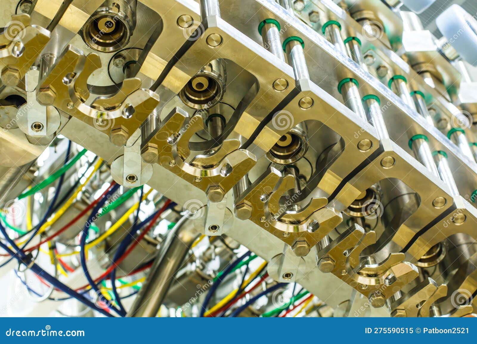 Food Packing and Sorting Industry Equipment. Stock Image - Image of ...