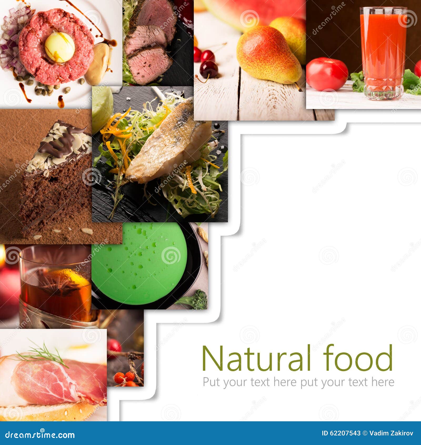 Food Photo Collage Royalty-Free Stock Photography | CartoonDealer.com ...